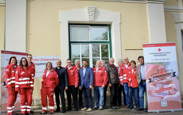 Zistersdorf: Neuer Standort für die Team Österreich Tafel - Gänserndorf