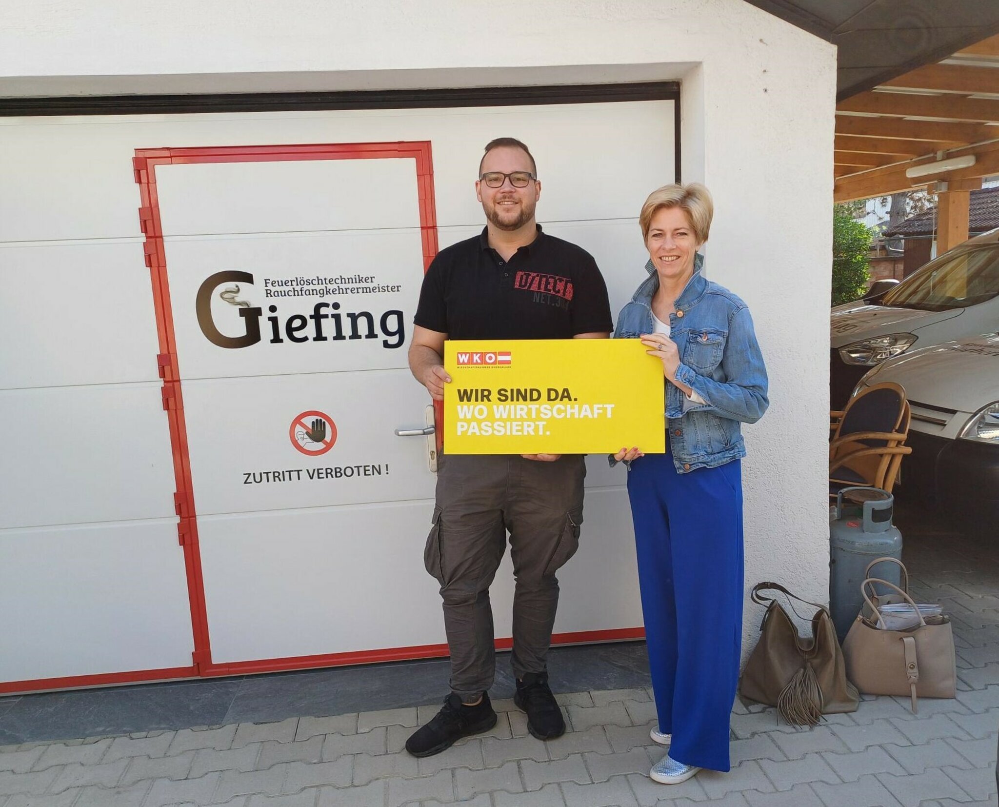 Mattersburg: Wirtschaftskammer zu Gast bei Feuerlöschtechniker Giefing ...