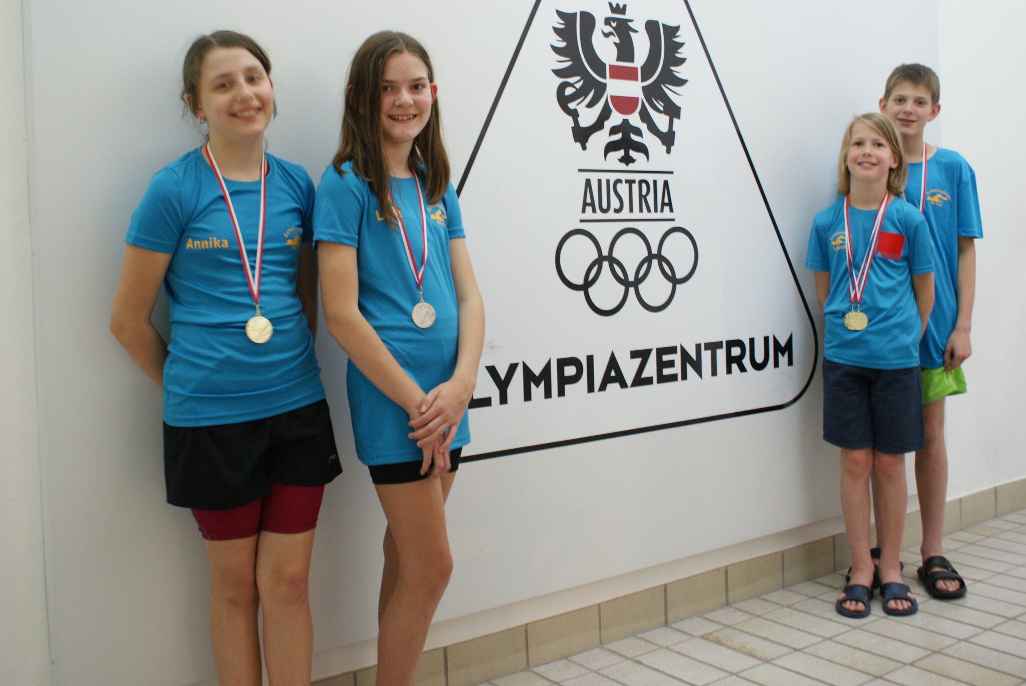 Schneller Nachwuchs: Perger Schwimmteam holte in Linz sechs Medaillen - Perg