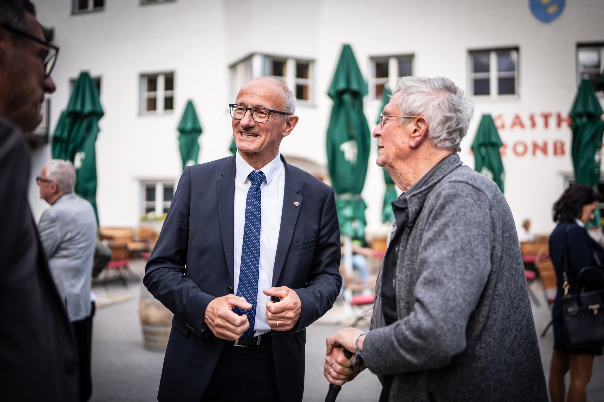 Tour durch die Bezirke: VP-Regierungsmannschaft machte in Zams Station ...