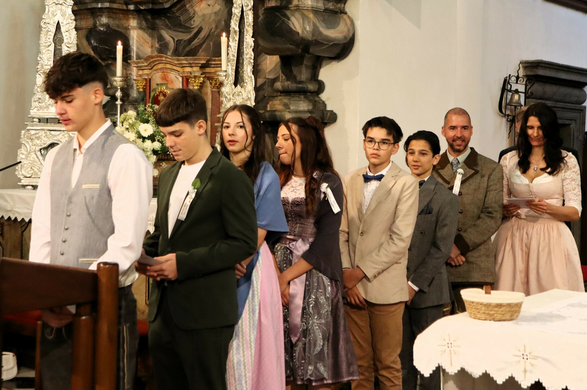 Firmung in Stainz: Sei besiegelt durch die Gabe Gottes, den Hl. Geist ...