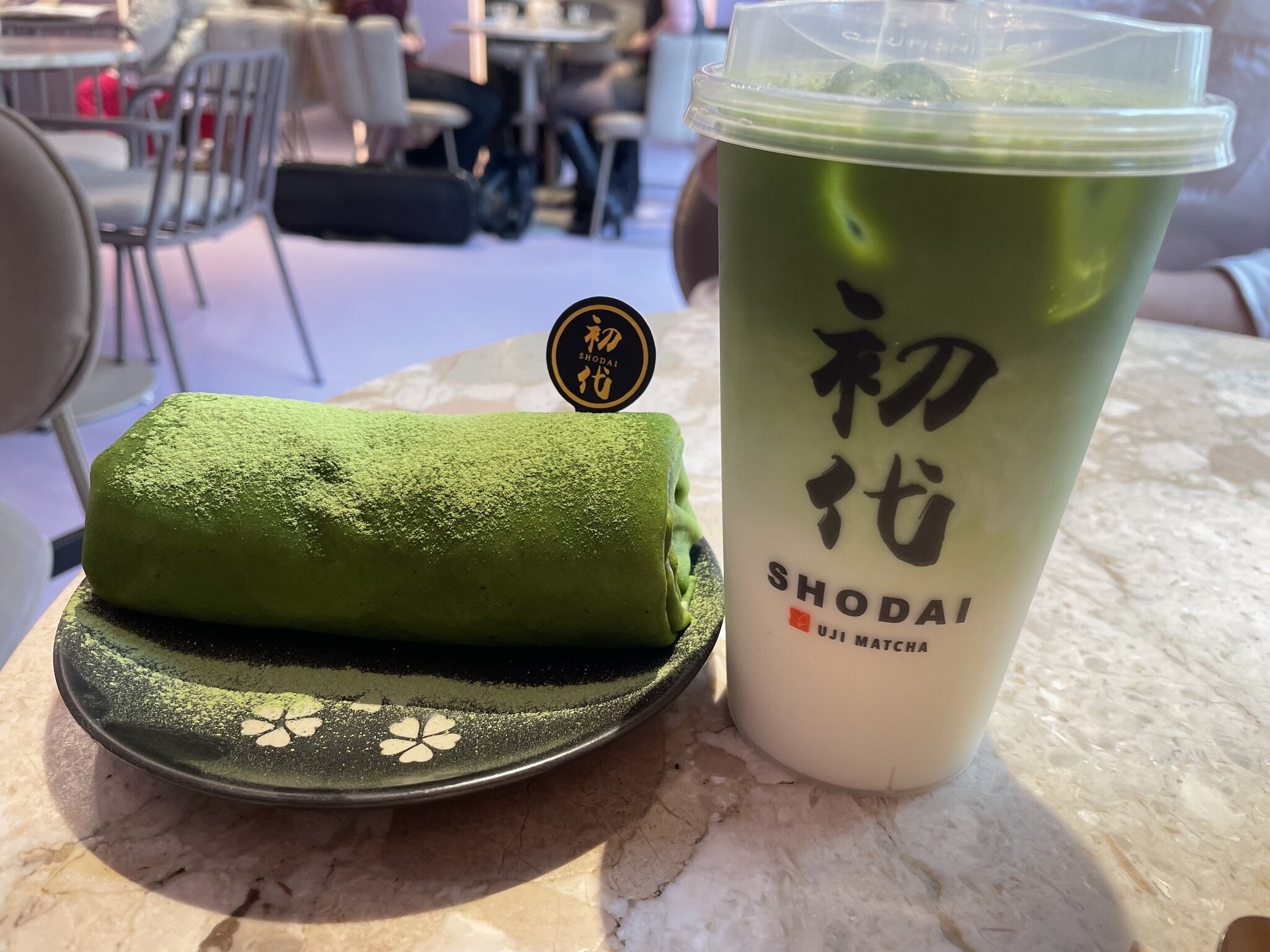 Grüntee zum Essen: Einzigartiger Matcha im Shodai in der Inneren Stadt ...