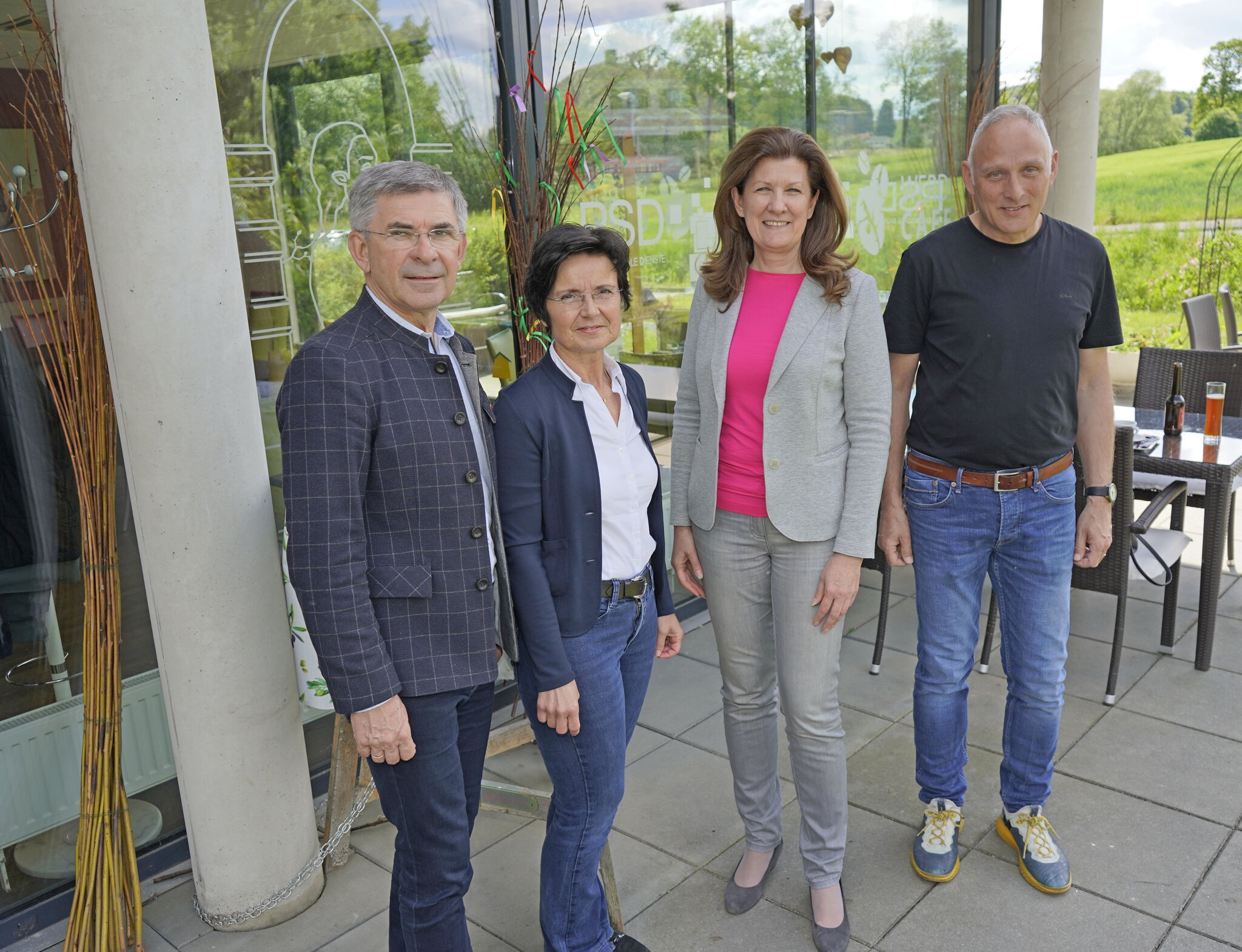 Stippvisite: Barbara Riener besuchte Sozialeinrichtungen im Bezirk ...