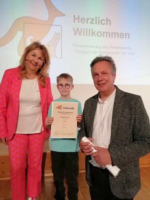 Mathematischer Wiederholungstäter: Zum zweiten Mal brillierte Raphael ...