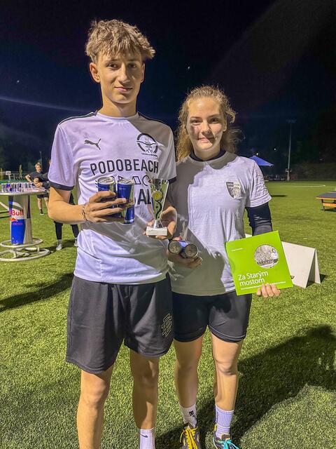 Teqball: Alexander Hamm belegt mit Partnerin Platz 2 in Bratislava ...