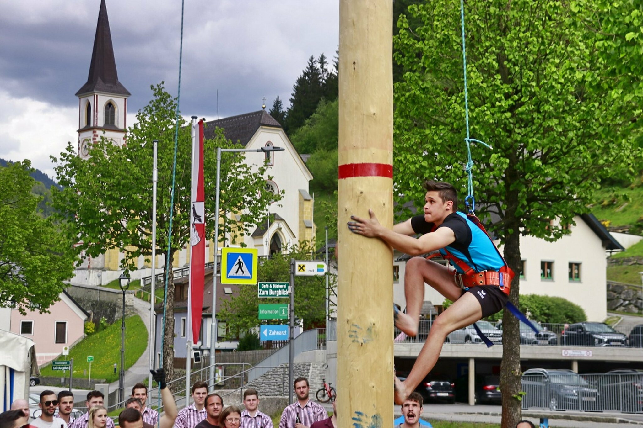 Maibaumsteigen Ramingstein und St. Margarethen - Lungau