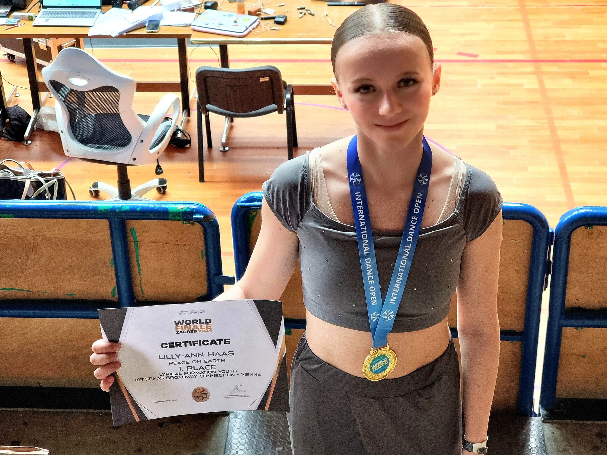 Untergruberin bei Tanzwettbewerb: Eine Medaille für Lilly-Ann Haas ...