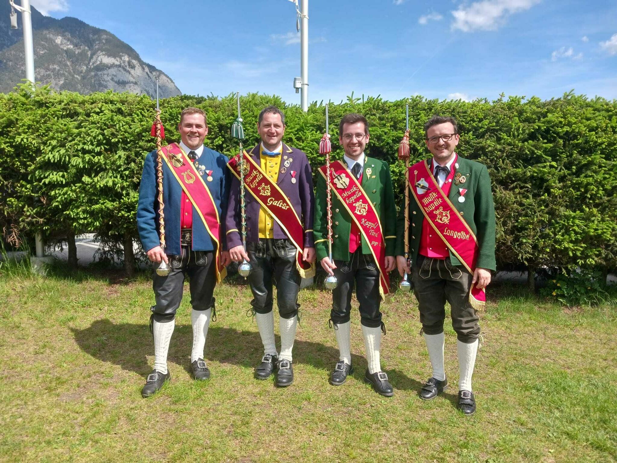 Stabführerprüfung: Ausgezeichnete Stabführer im Bezirk Landeck - Landeck