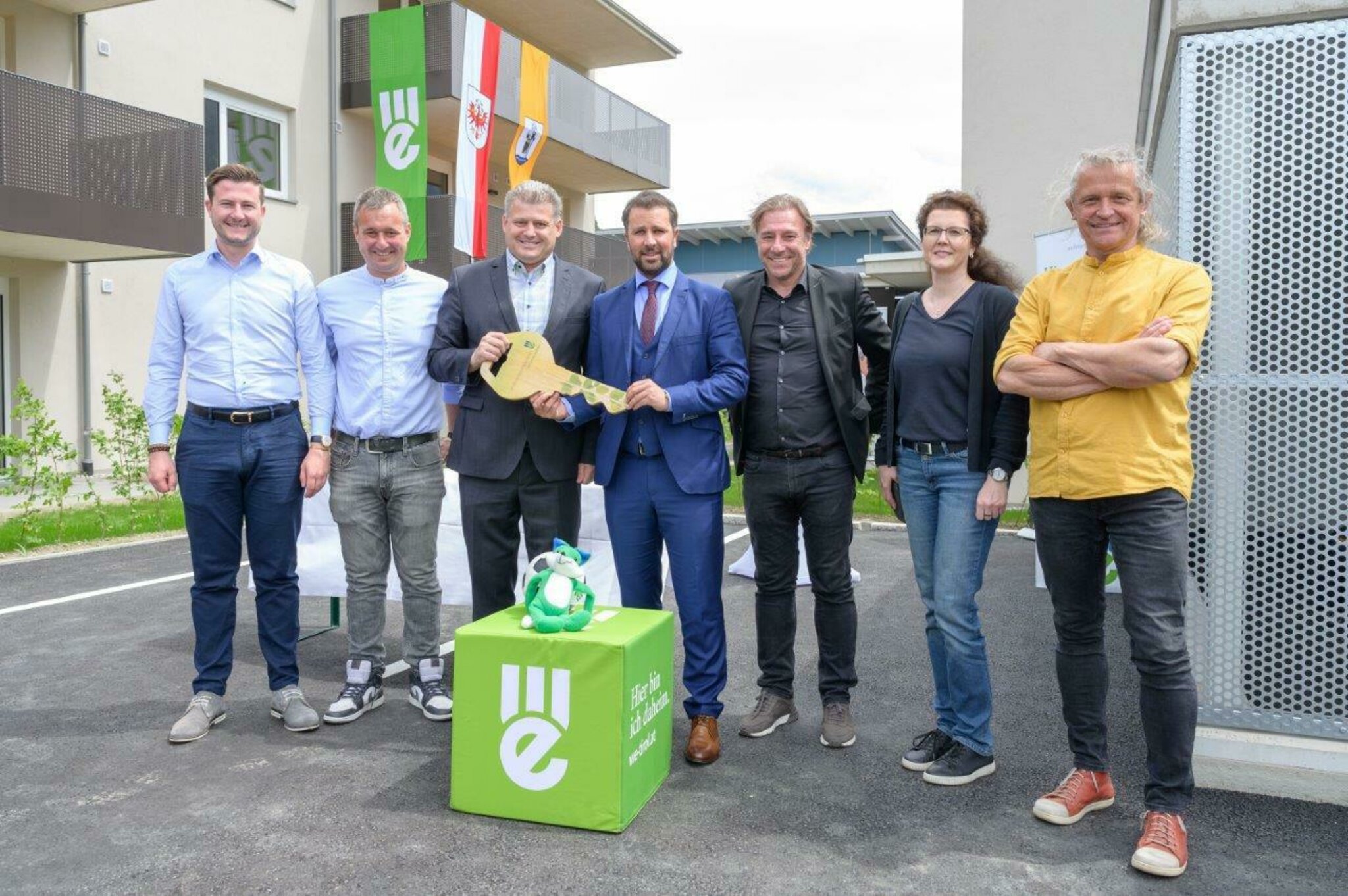 Schlüsselübergabe der WE in Pettnau! - Telfs