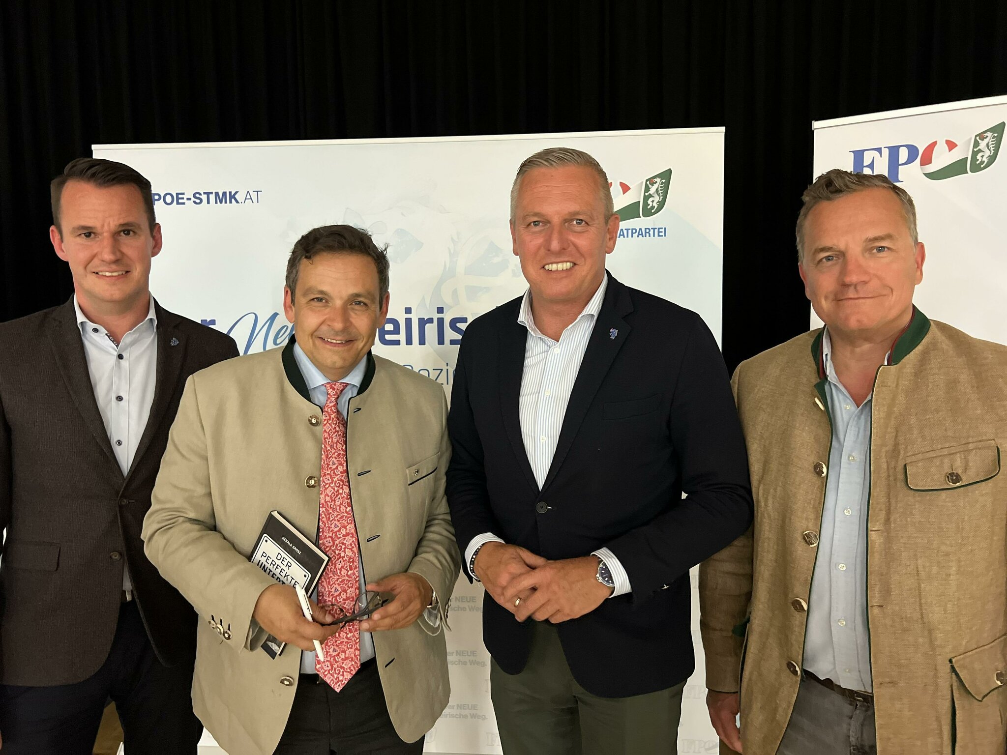 EU-Wahl: FPÖ holte Gerald Grosz für Wahlkampf nach Fernitz-Mellach ...