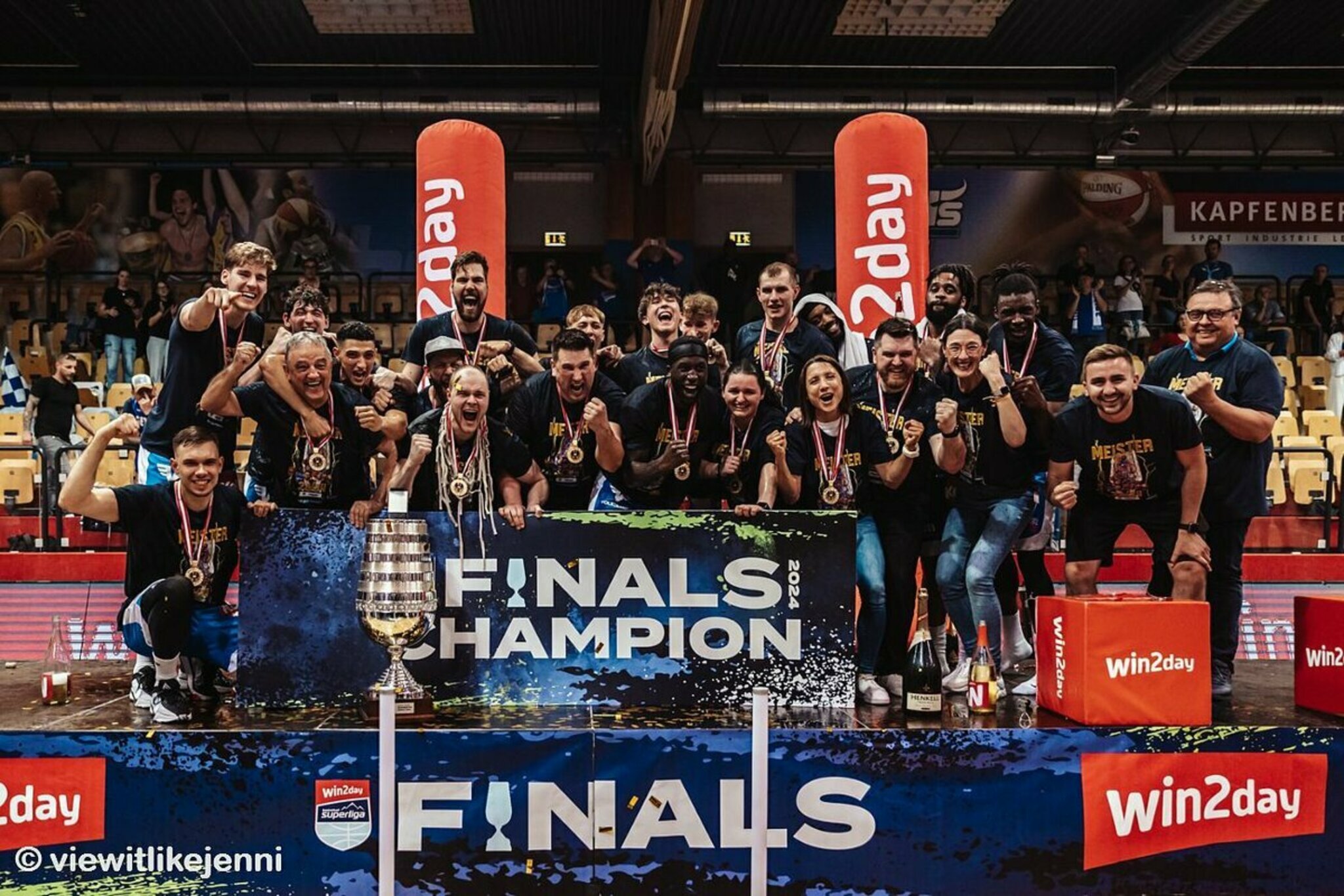 Basketball: Unger Steel Gunners Oberwart mit 81:80 zum 3. Meistertitel ...