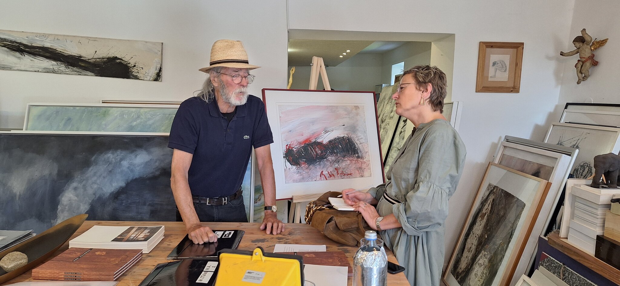 Grein: Kurt Steinberg – Vernissage in der Galerie Manner am 6. Juni - Perg