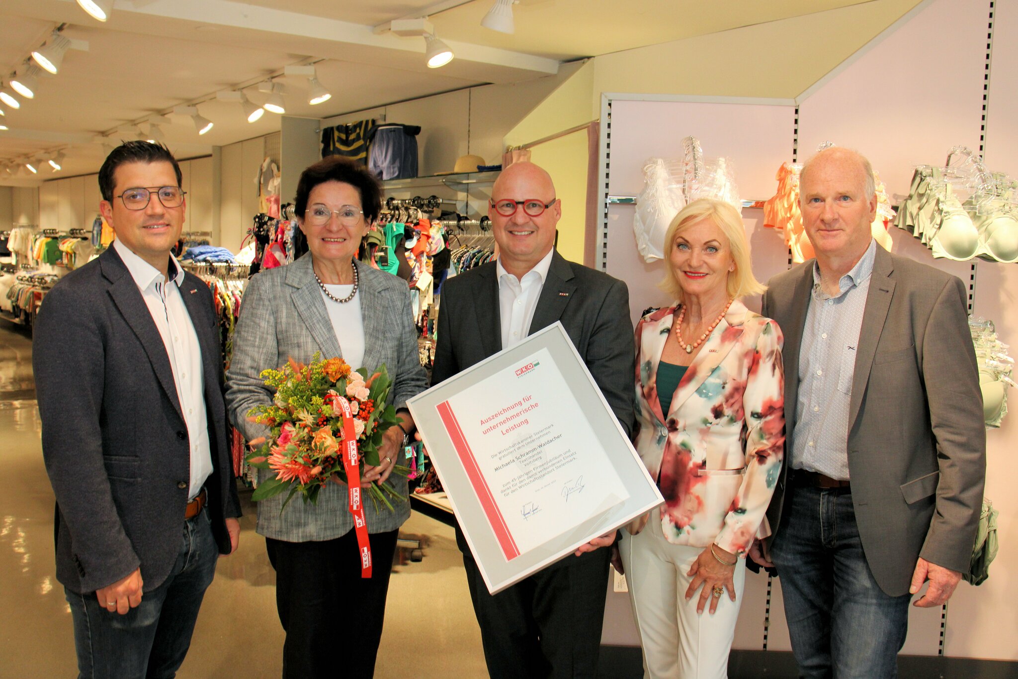 Jubiläum von Textil Waidacher: 45 Jahre am Voitsberger Hauptplatz ...