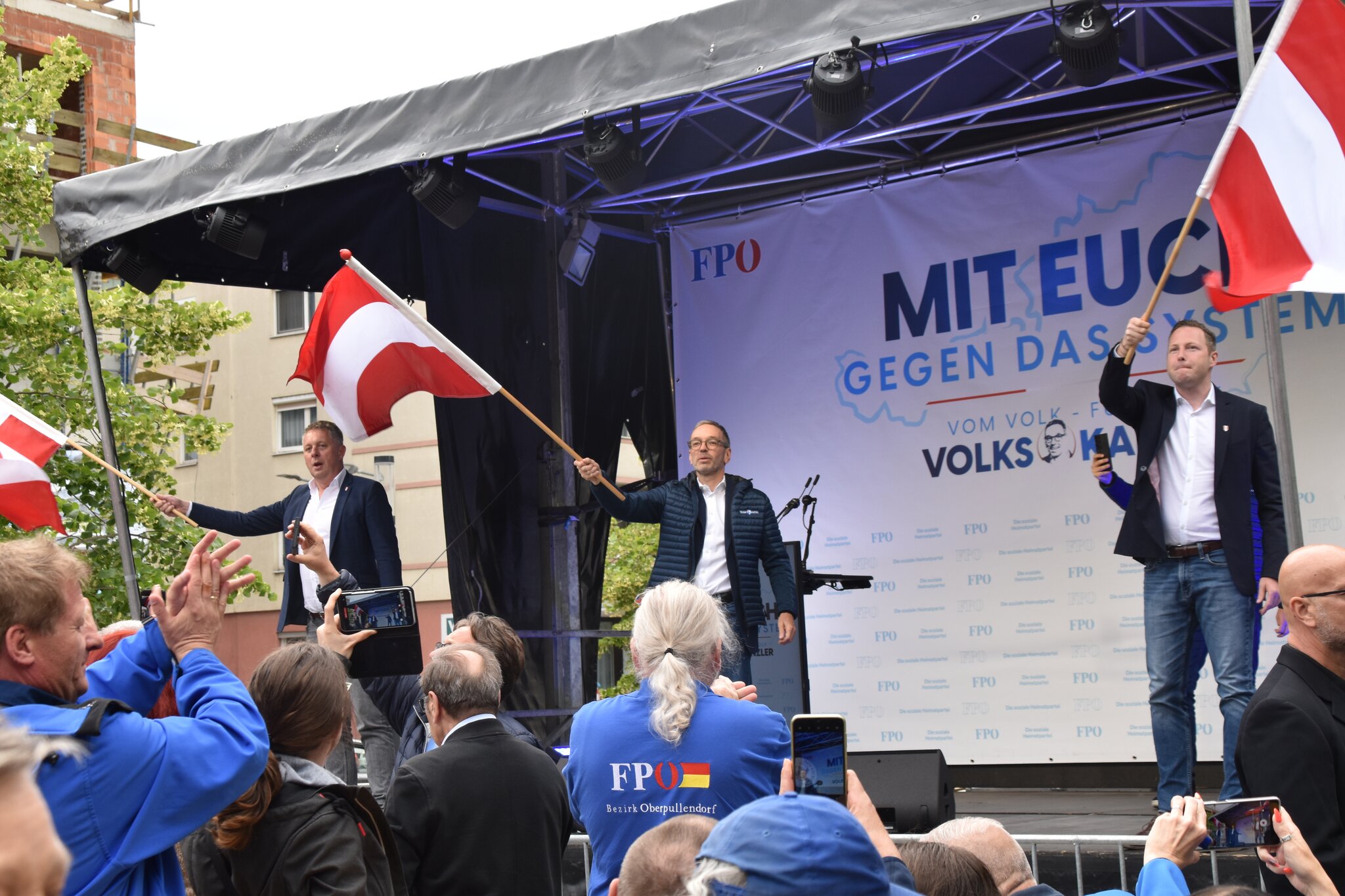 EU-Wahlkampf in Oberwart: Herbert Kickl will "Volkskanzler" werden - Oberwart