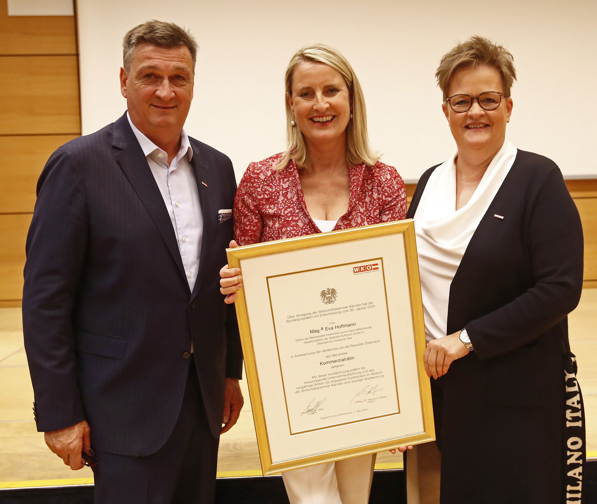 Eva Hoffmann: Tradition mit Innovation: Auszeichnung für herausragendes Engagement - Feldkirchen