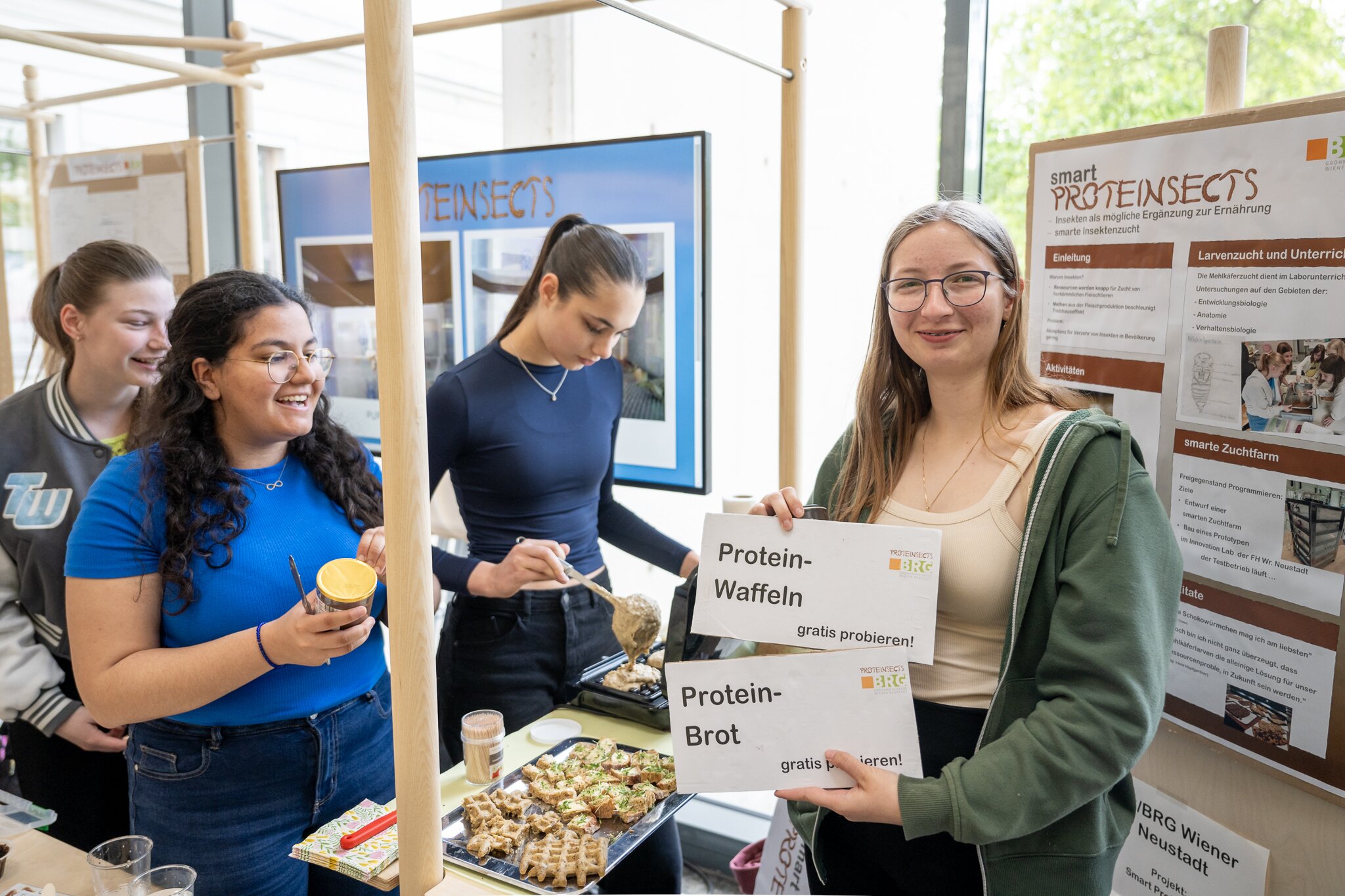 BRG Gröhrmühlgasse: Insekten als Nahrungsmittel auf der „Science Fair ...