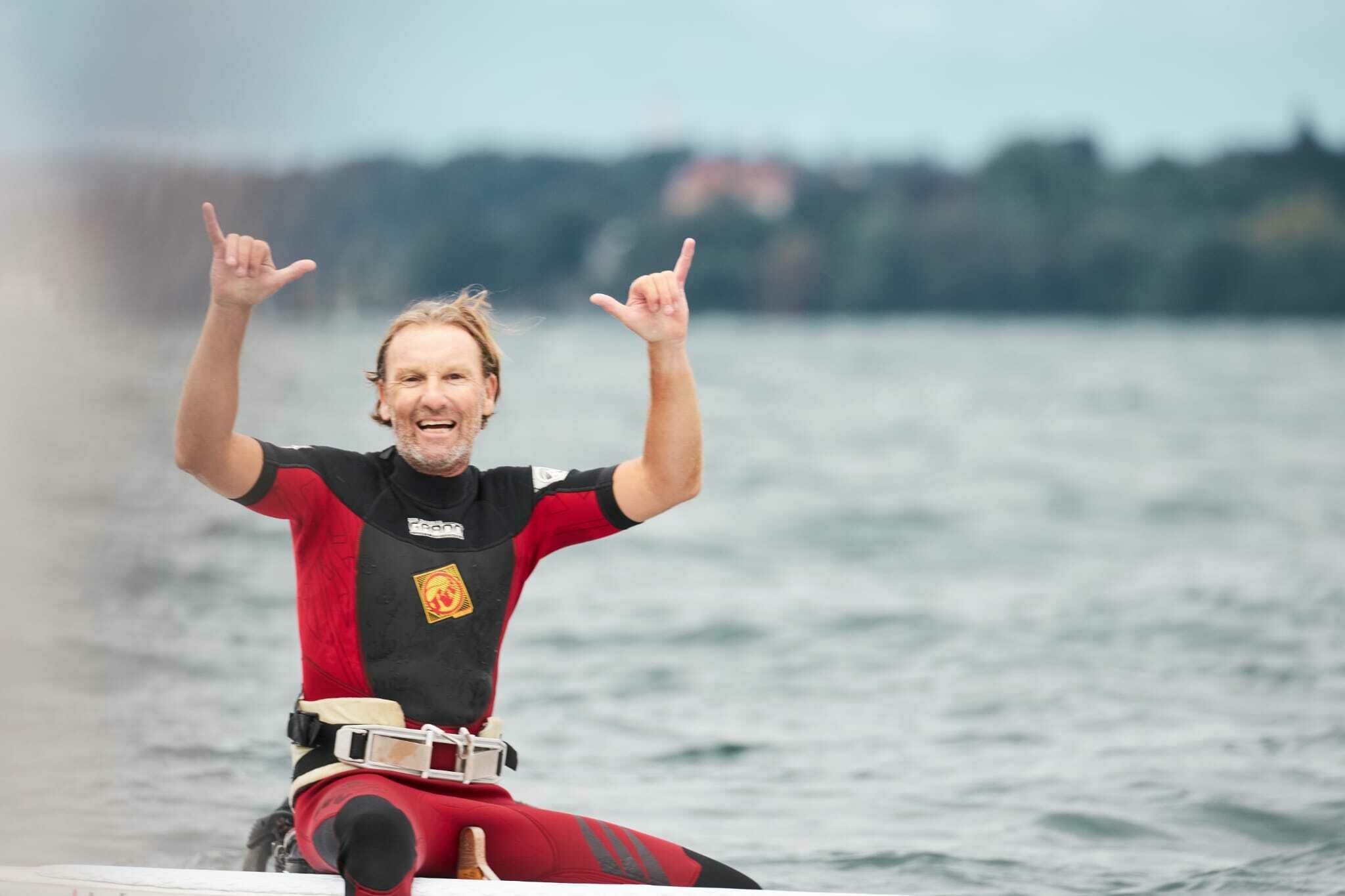 Seppi Salvenmoser, Regatten: Drei Windsurf-Siege für Seppi Salvenmoser ...