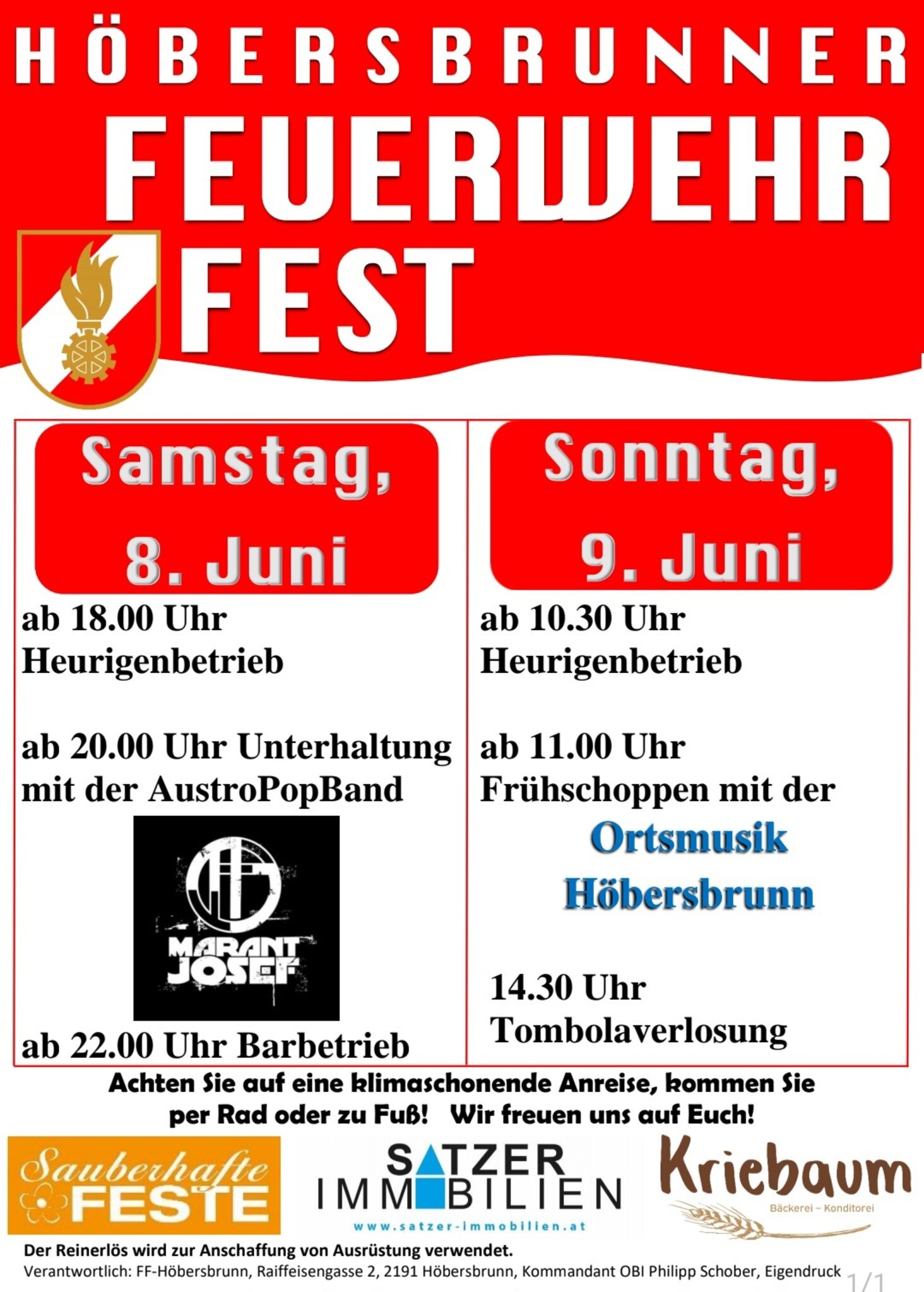 Feuerwehrfest: Feuerwehrfest der FF-Höbersbrunn - Mistelbach