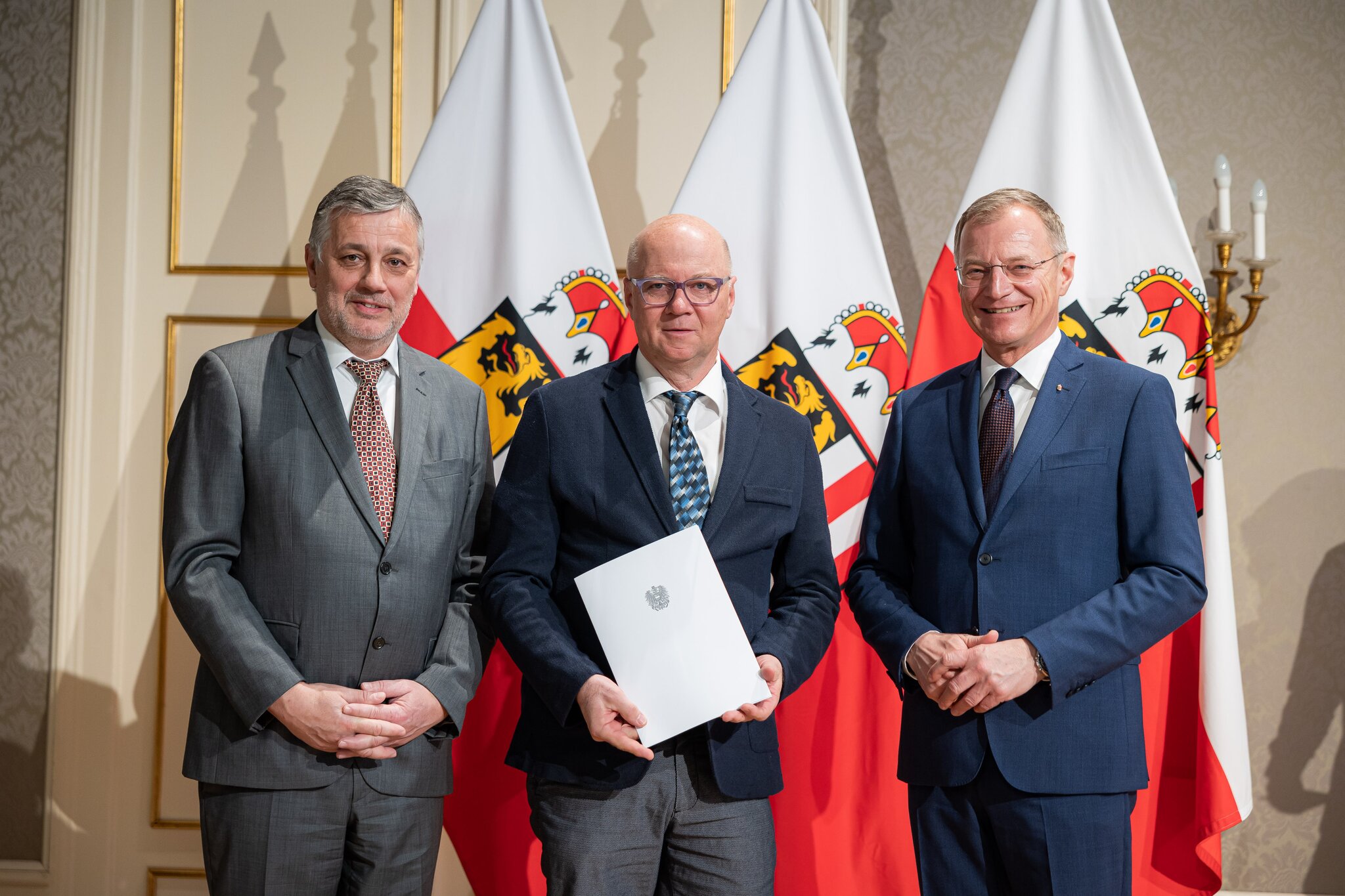 Gemeinde Klaus: Rudolf Mayr wurde zum Schulrat ernannt - Kirchdorf