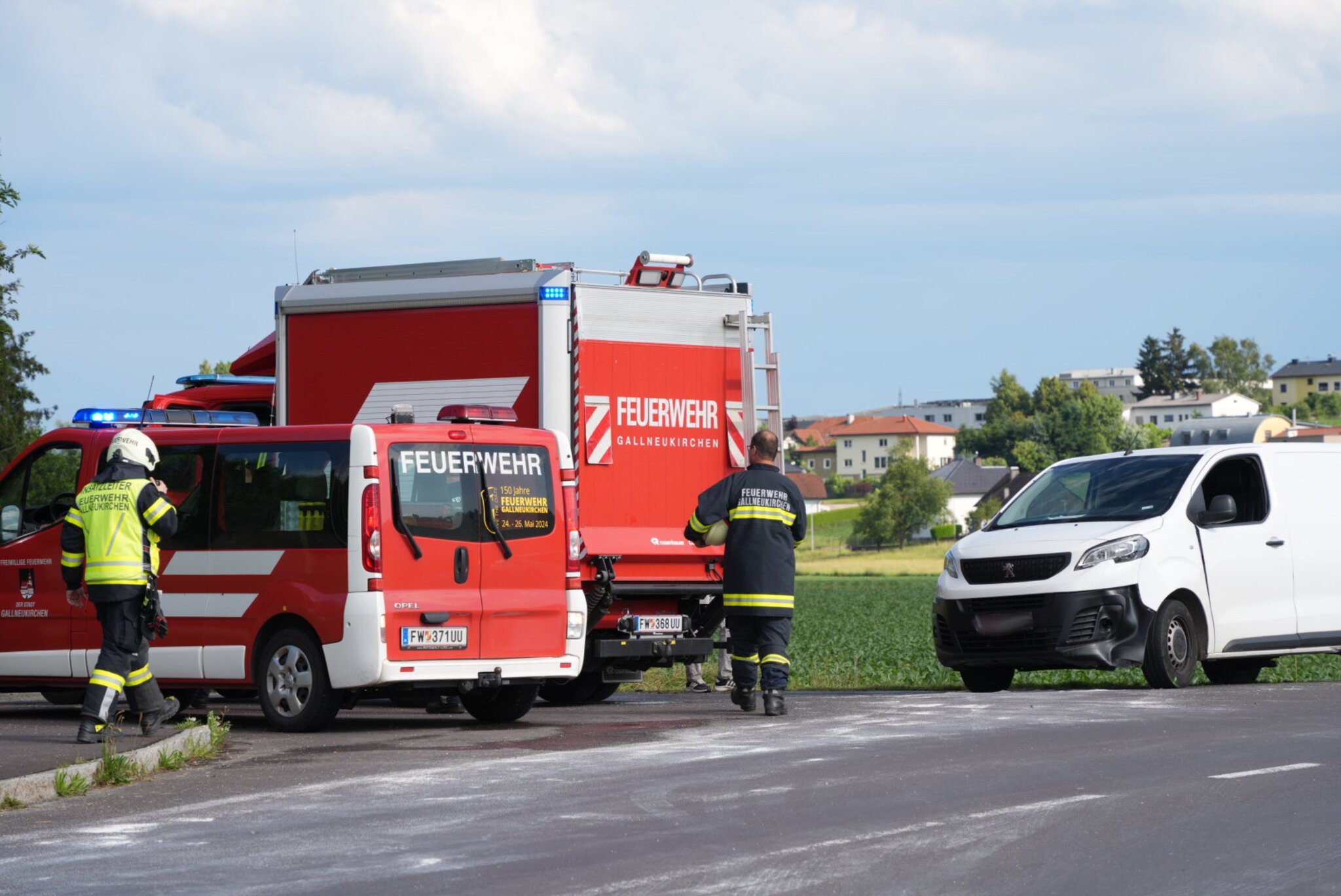 Motorradfahrer bei Unfall in Gallneukirchen verletzt - Urfahr-Umgebung