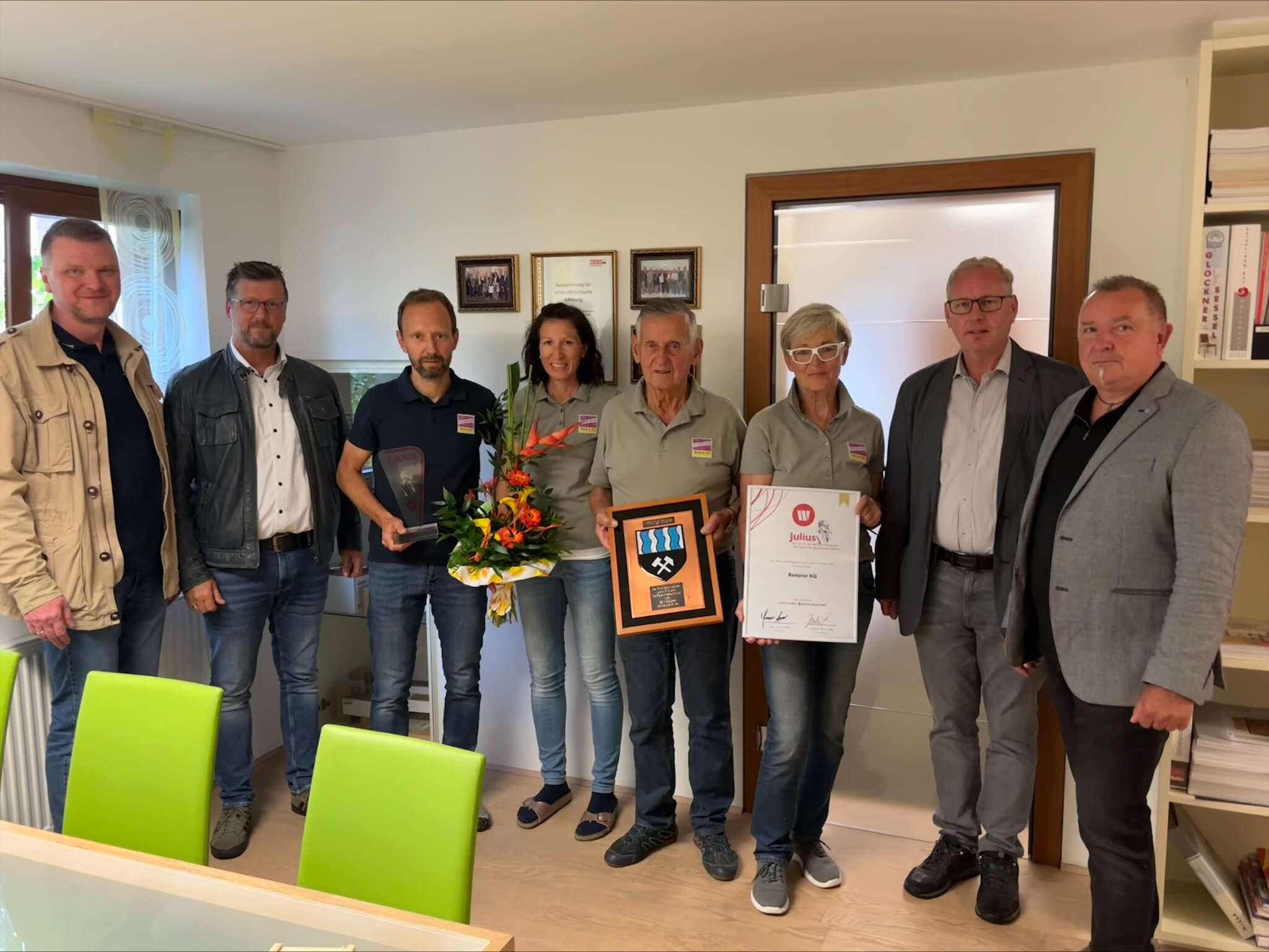 Julius Award: 90 Jahre Familienunternehmen Reiterer in Pölfing-Brunn ...