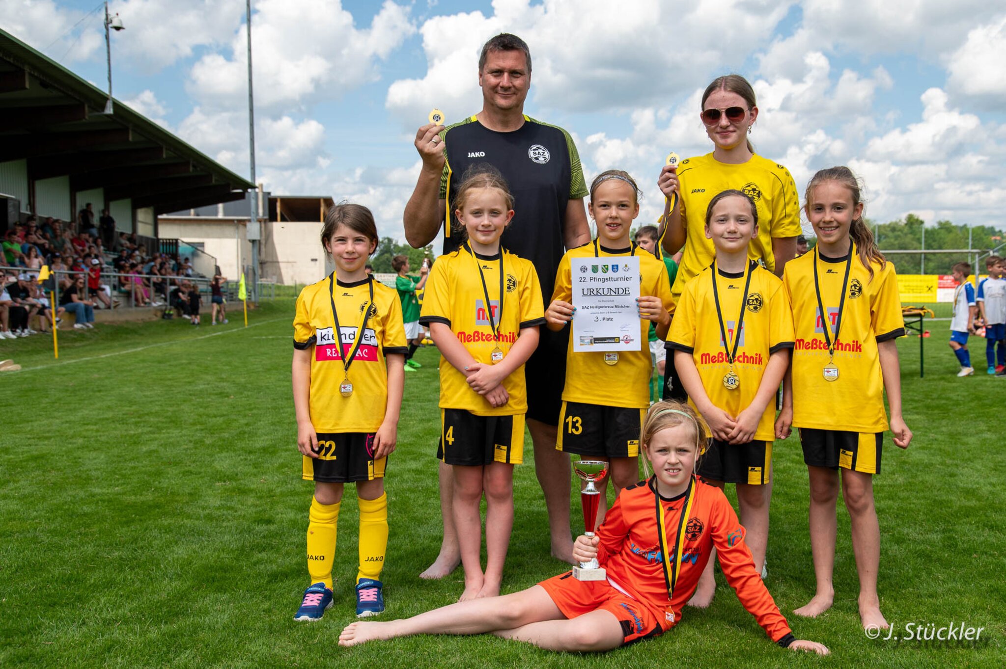 22. Turnier des SAZ Heiligenkreuz: Starker Fußballnachwuchs am Ball ...