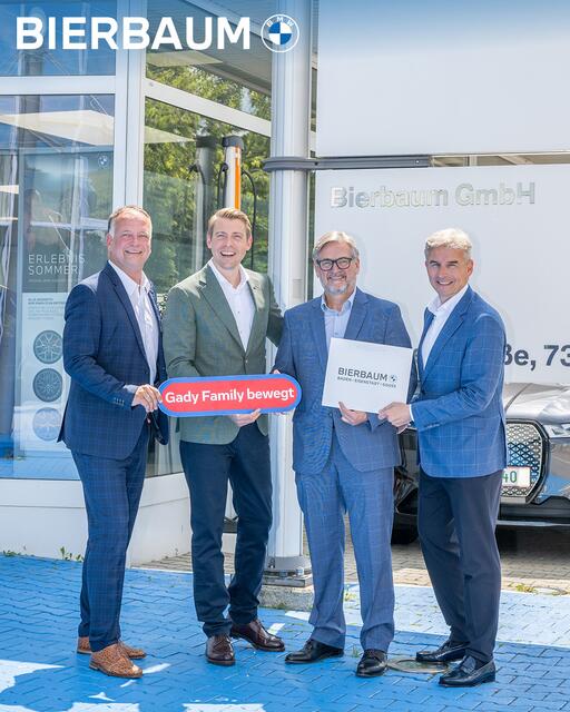 Pension: BMW Bierbaum setzt Erfolgsgeschichte mit Gady Family fort - Baden