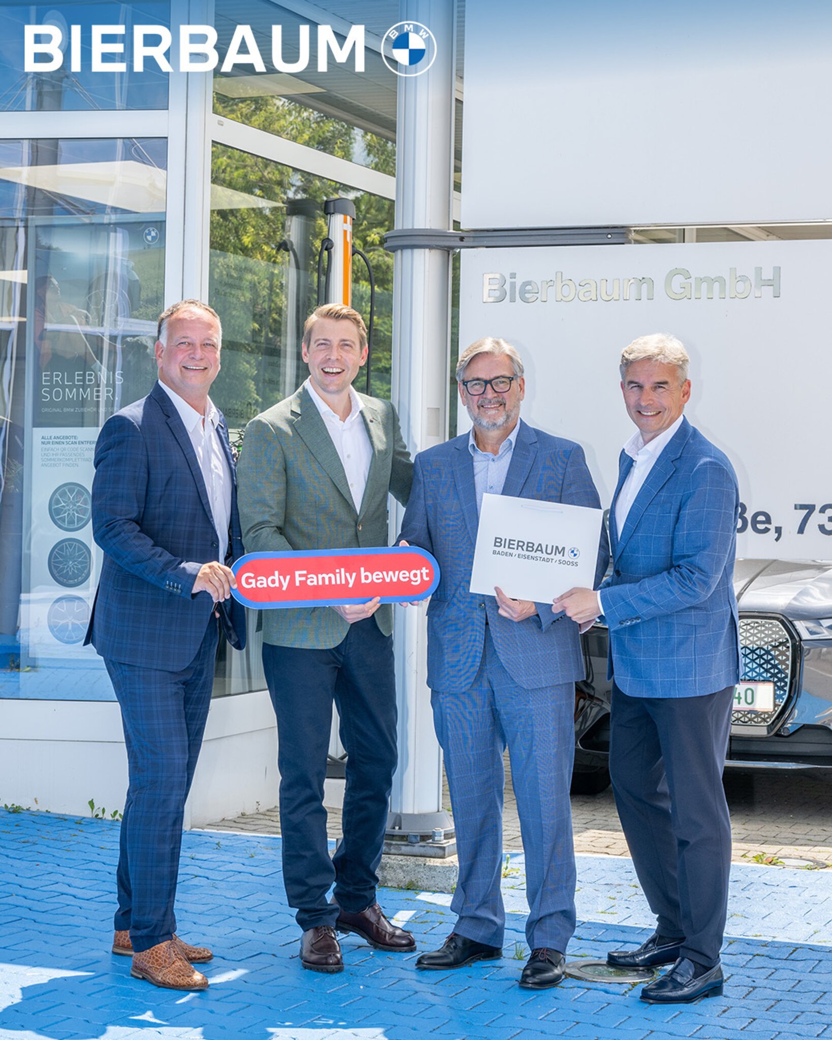 Pension: BMW Bierbaum setzt Erfolgsgeschichte mit Gady Family fort - Baden