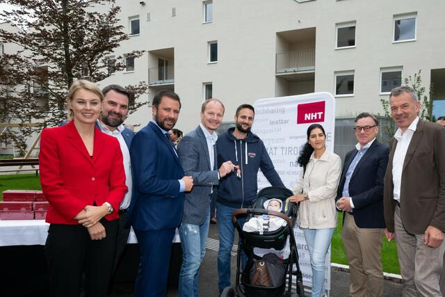 Großprojekt der NHT: Neue Wohnungen im Pradler Saggen übergeben - Innsbruck