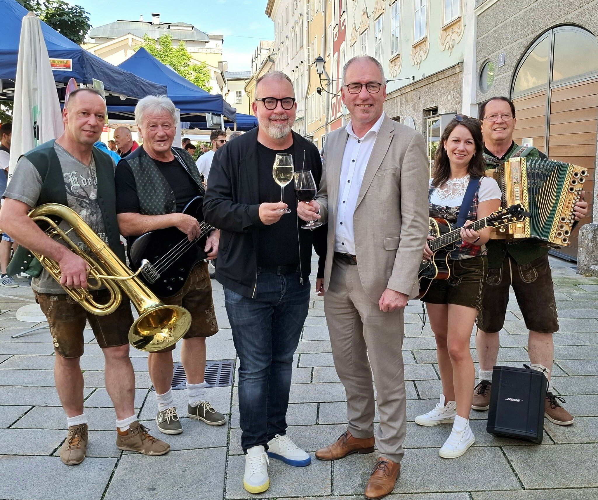 Weinfest Hallein: Am Weinweg durch die historische Altstadt - Tennengau