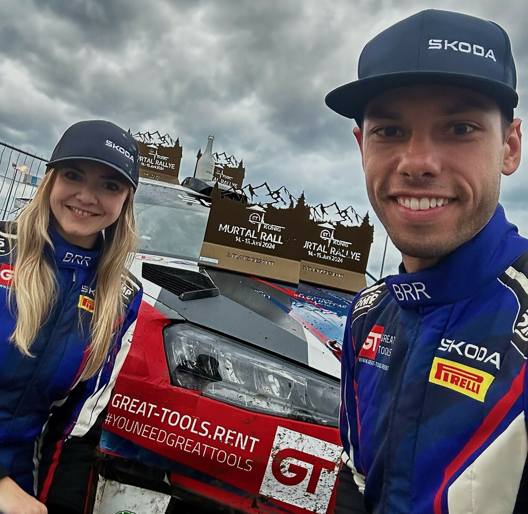 Murtal Rallye: Julian Wagner fährt trotz Erkrankung auf Platz drei - Perg