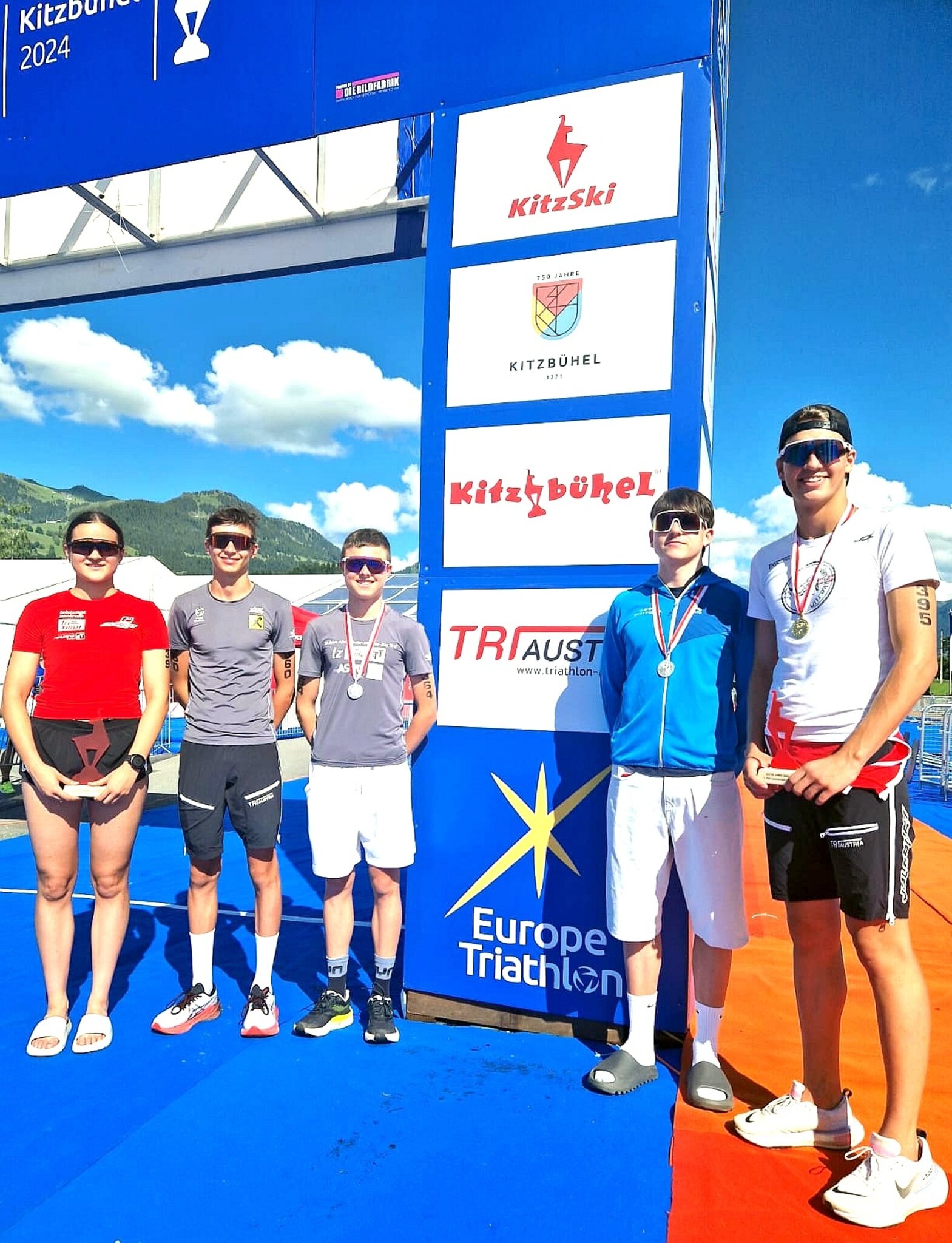 ASVÖ EUREGIO Kinder-Triathlon-Zug: Triathlon-Zug stoppte am Kitzbüheler ...