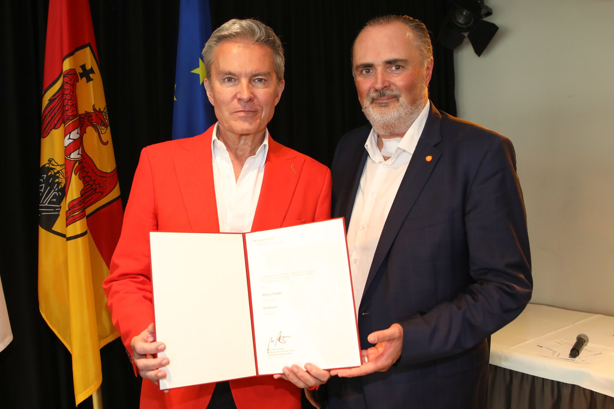 Ehrung: Auszeichnung für verdiente Persönlichkeiten aus dem Burgenland - Burgenland