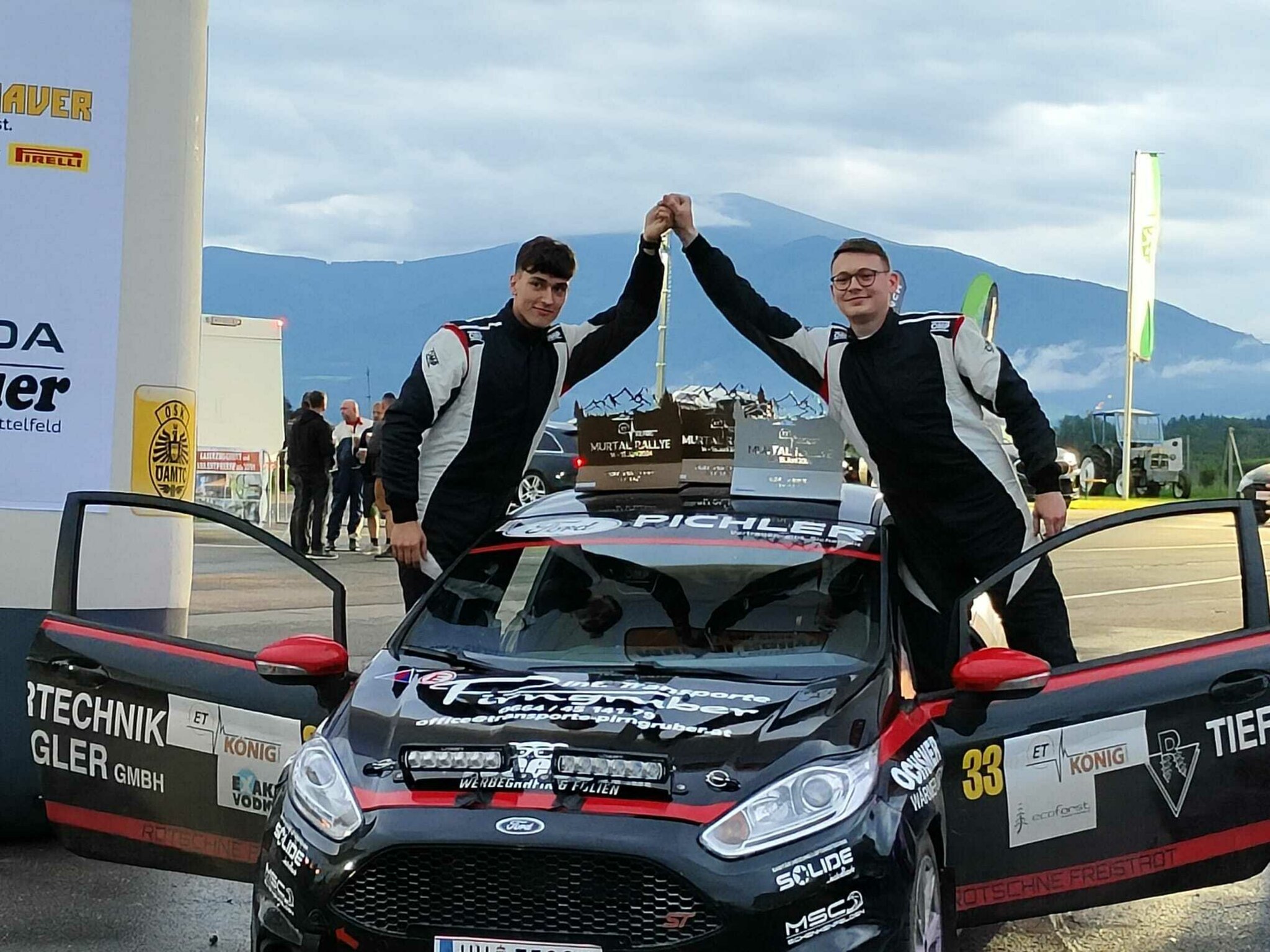 Murtal-Rallye: Neulinger-Brüder holten sich Sieg und zweiten Platz ...