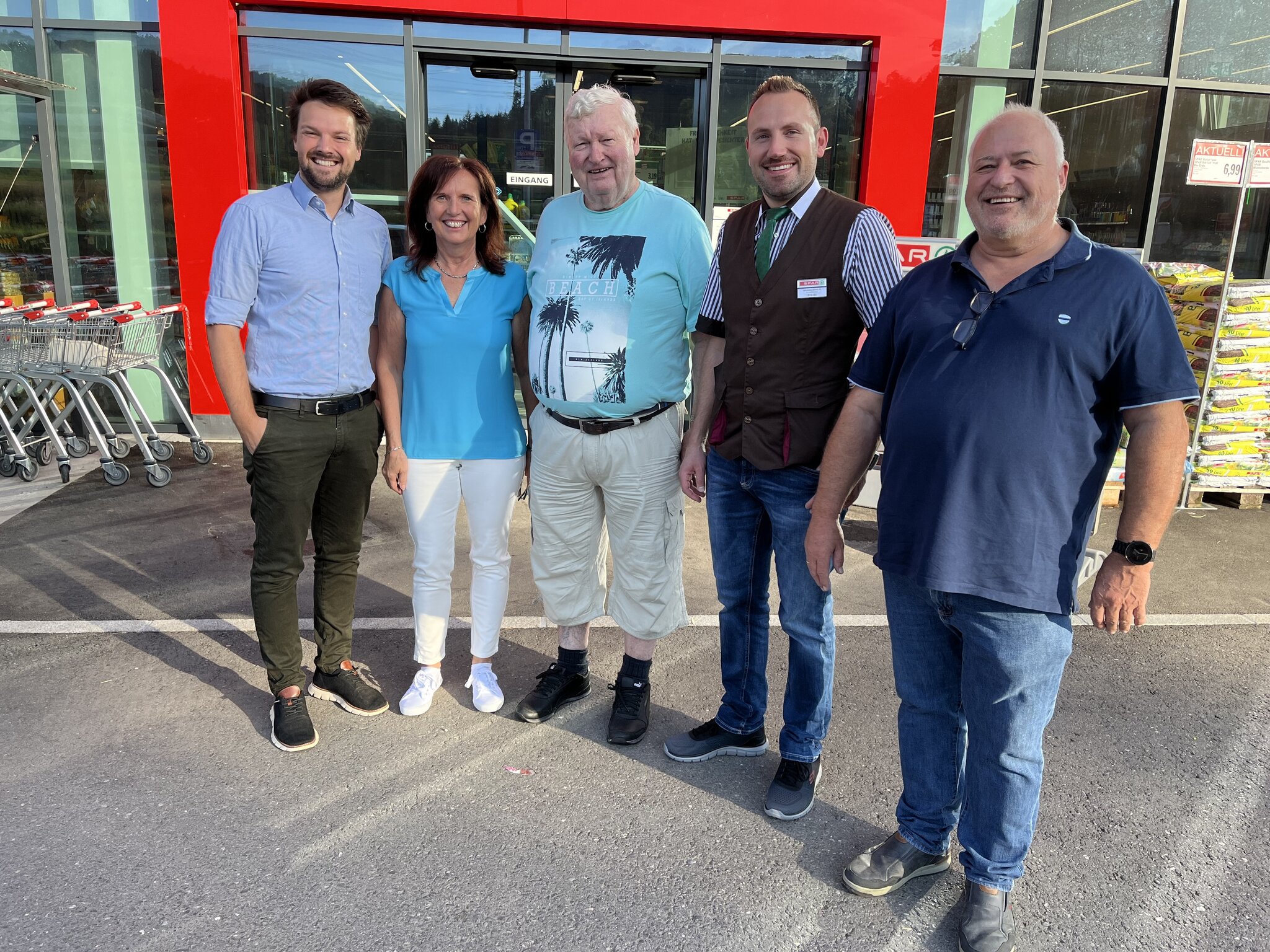 Nahversorgung gesichert: Spar Märkte in Haidershofen und Dorf an der ...