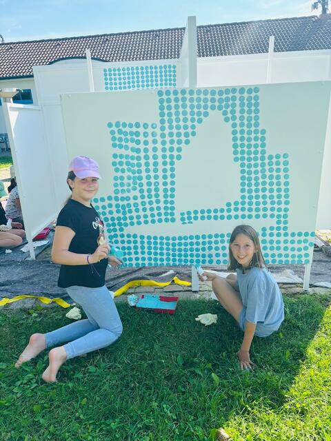 Aus unseren Schulen: Malsession der Volksschule Weiden im Strandbad ...