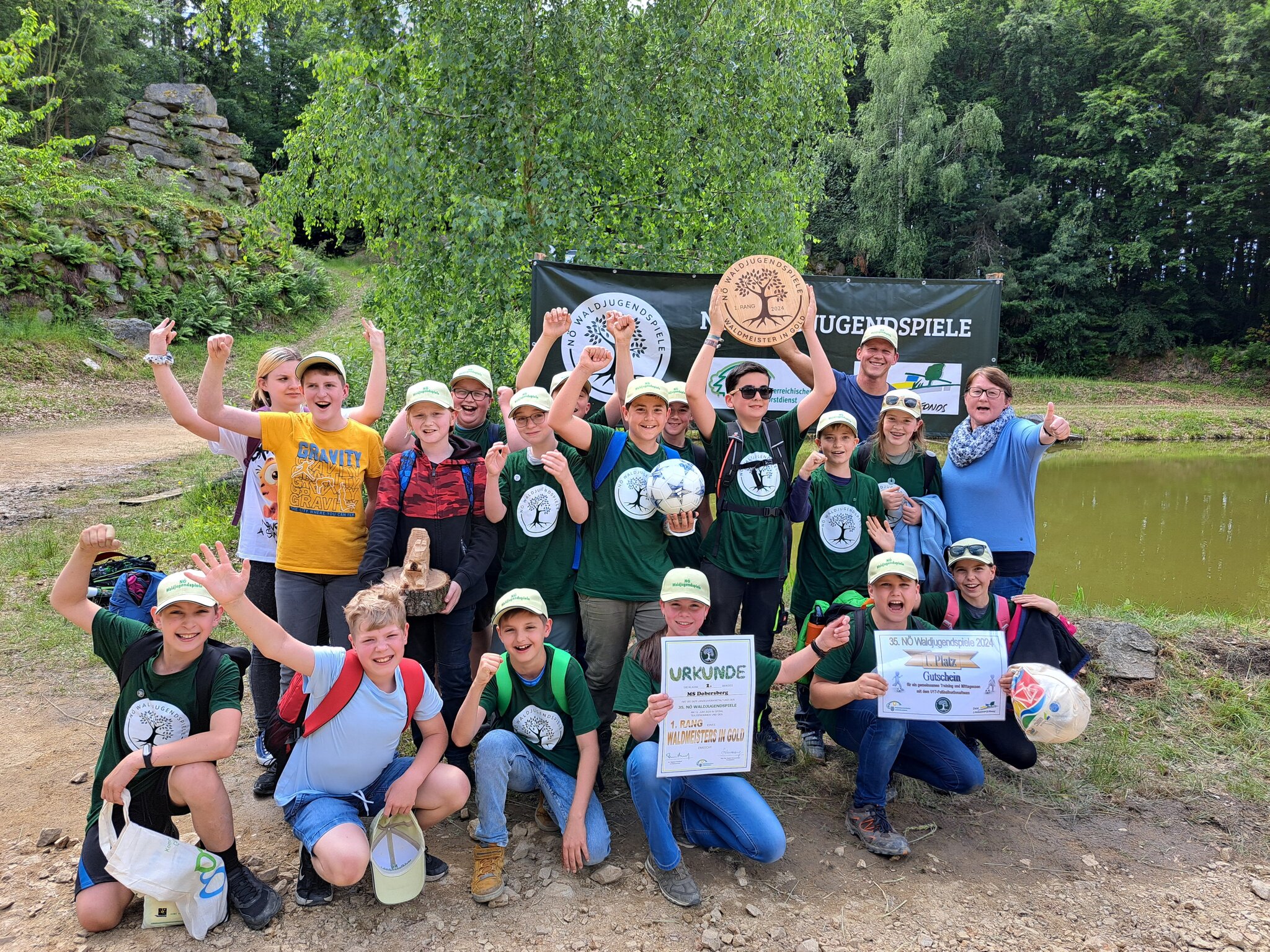 Waldjugendspiele: Mittelschule Dobersberg holt sich auch den Landessieg ...