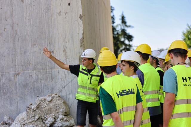 Baustellenbesichtigung an der Westautobahn: HTL1 Linz: Packende ...
