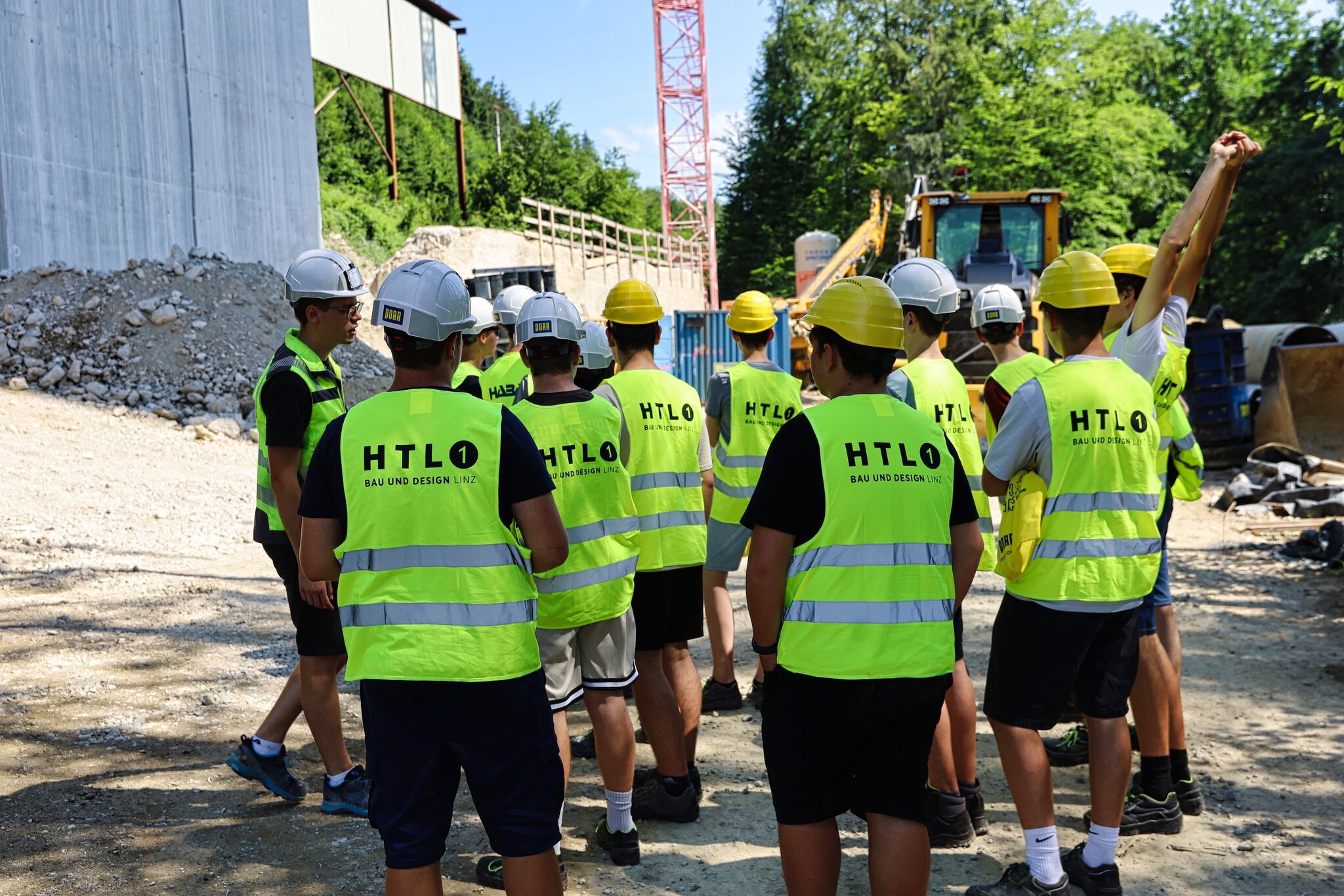 Baustellenbesichtigung an der Westautobahn: HTL1 Linz: Packende ...