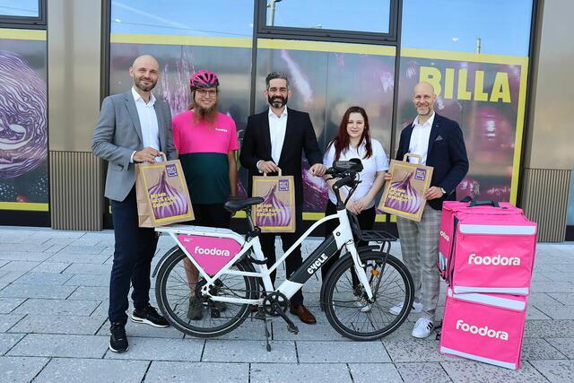 Kooperation mit Billa: Foodora liefert wieder Lebensmittel in Graz - Graz