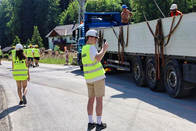 Baustellenbesichtigung an der Westautobahn: HTL1 Linz: Packende ...