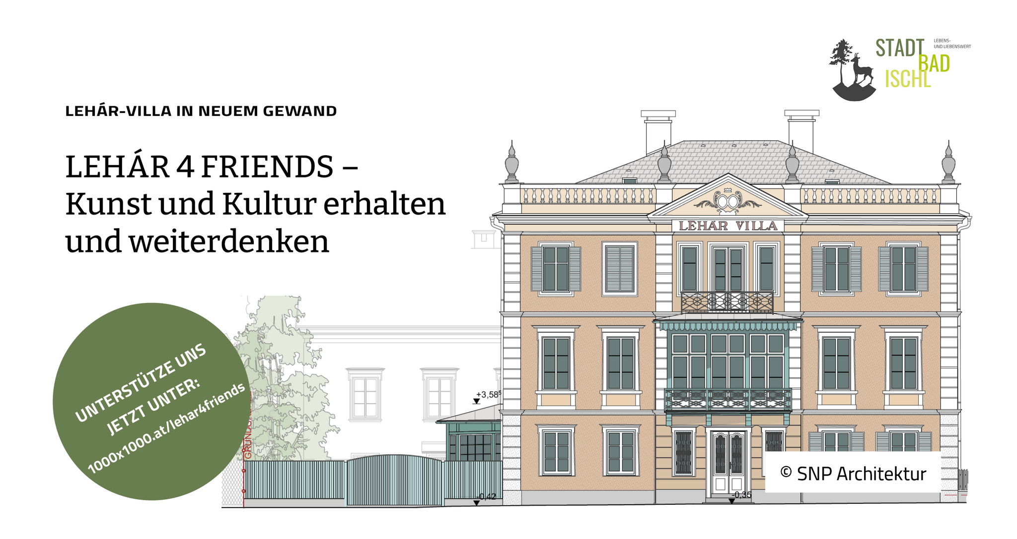 Lehár Villa in Bad Ischl: "lehar4friends" starten Crowdfunding-Projekt ...