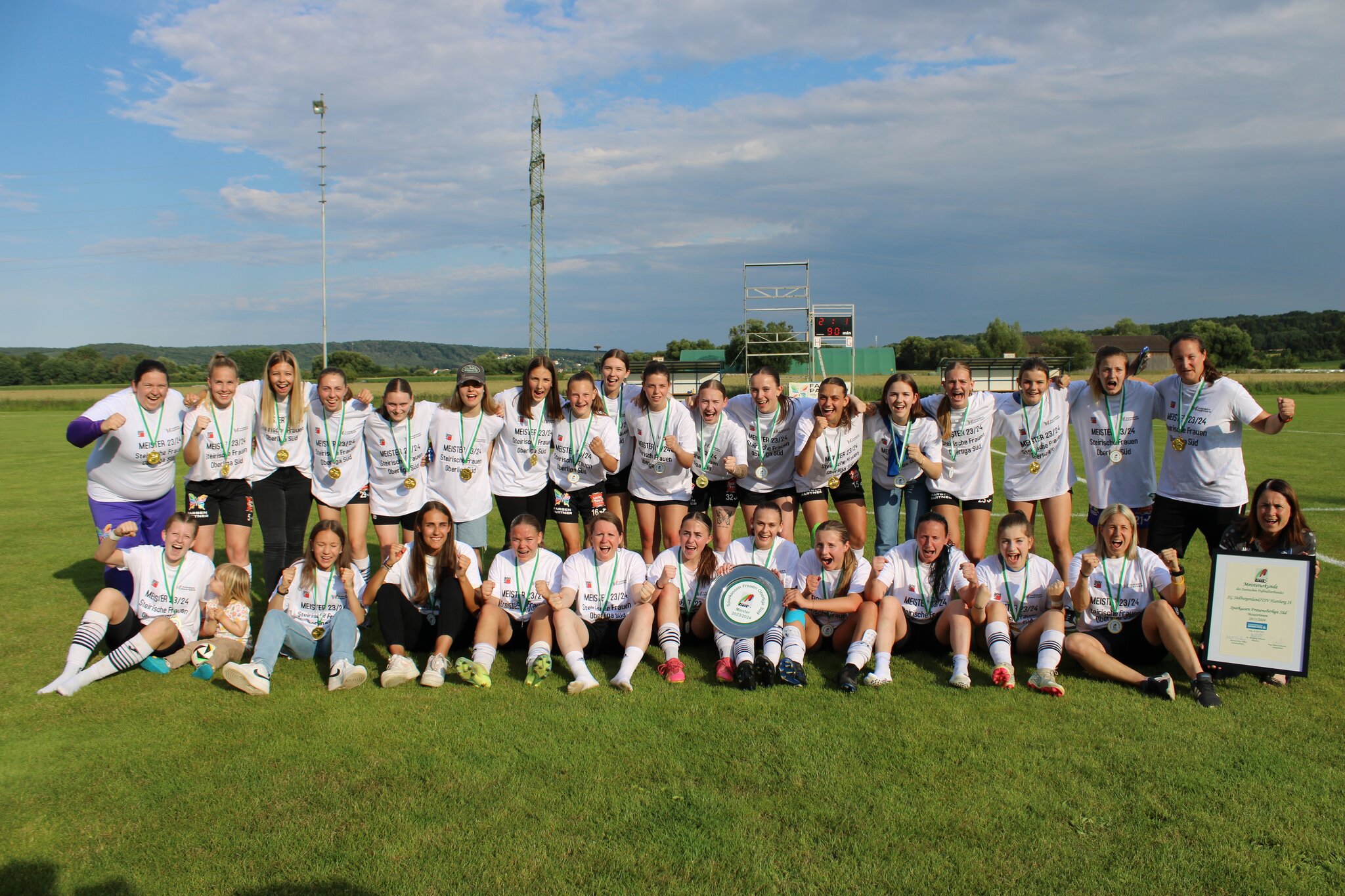 Frauenfussball: FC Südburgenland 1b erkämpft sich Meistertitel - Oberwart