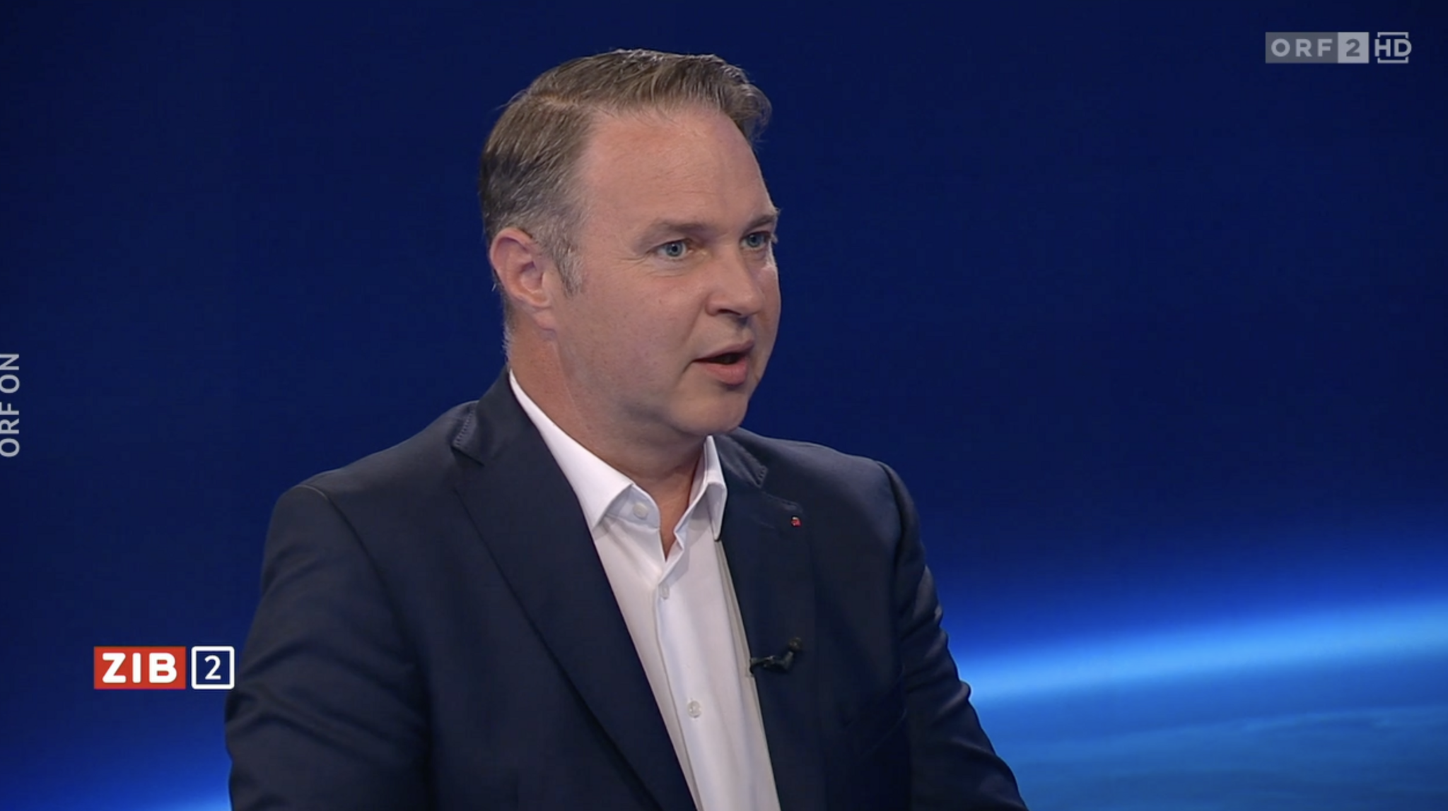 SPÖ-Chef in der ZIB 2: Babler will Erster werden und Orbán "Kante zeigen"