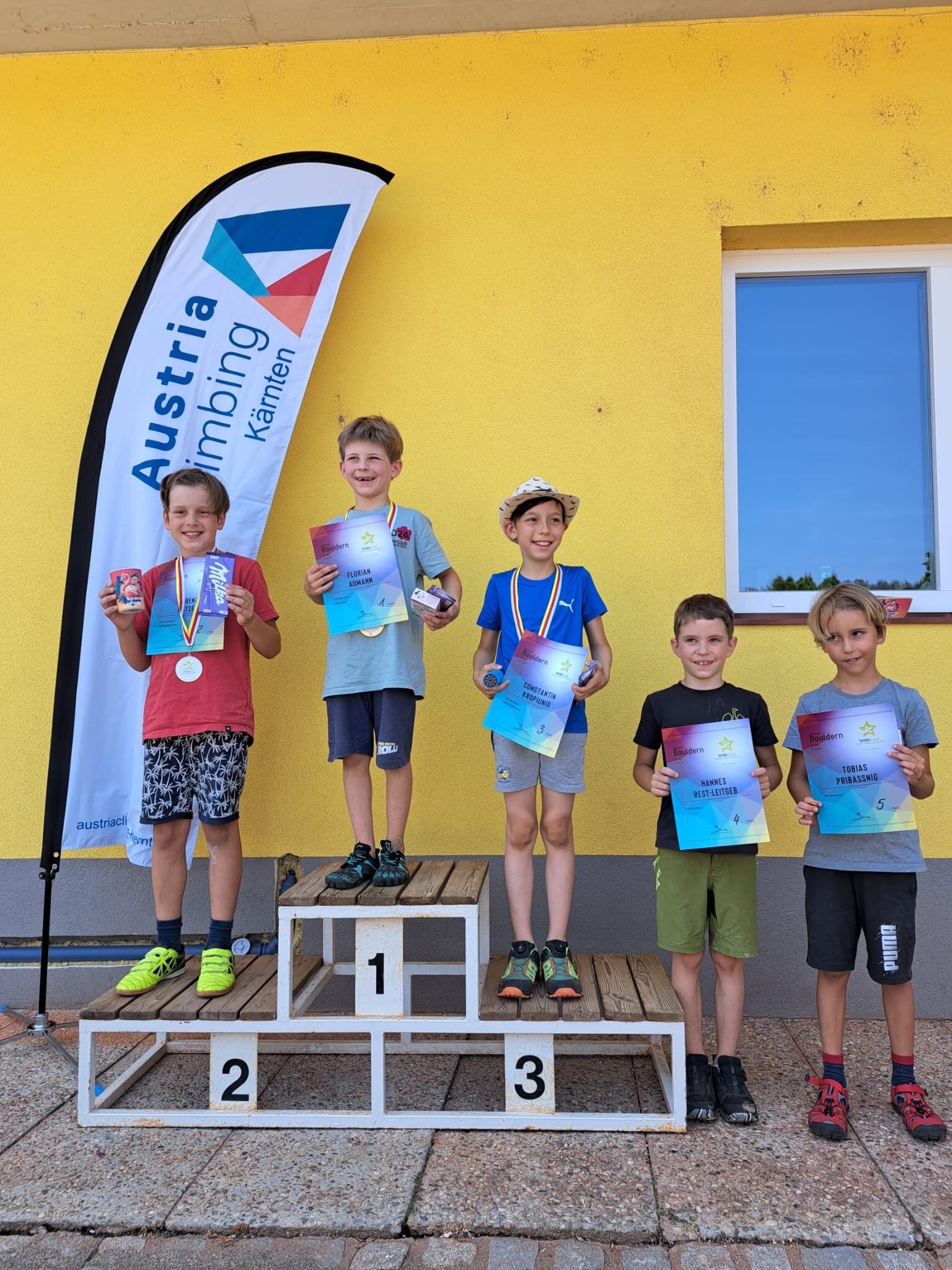 Klettern: Kärntner Kids Cup fand in St. Veit statt - St. Veit