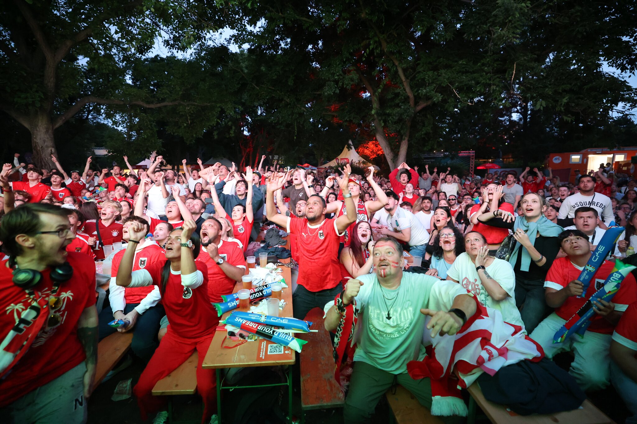 Bildergalerie: So emotional war es beim EM-Public Viewing in Wien - Wien