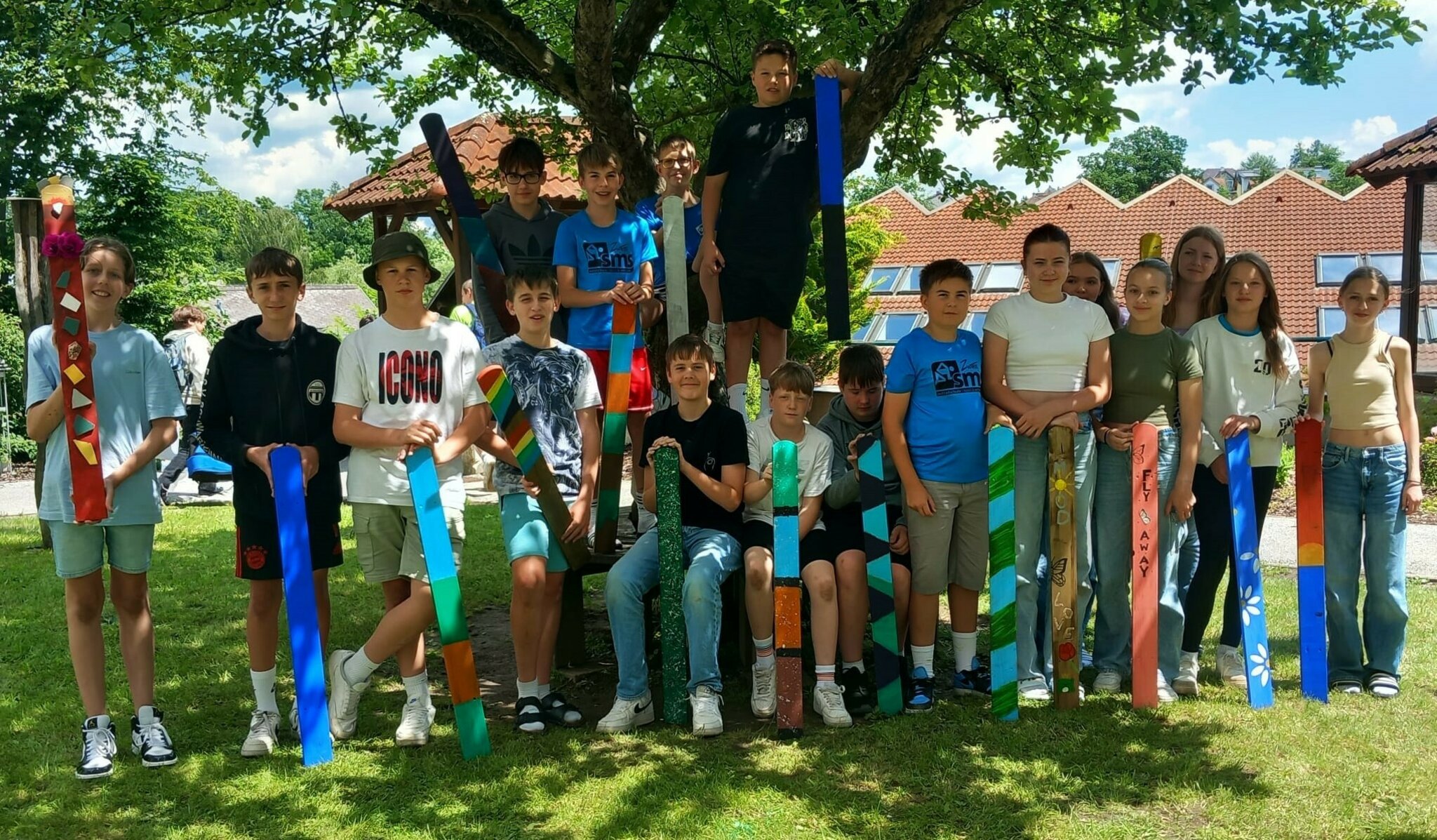 Projekte und Maltechniken: Sportmittelschule Zwettl lebt die kreative ...