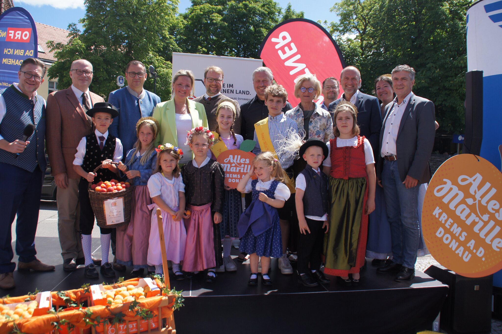 ALLES MARILLE 2024 ist eröffnet: Knödel, Tanz, Strudel & Musi - Krems