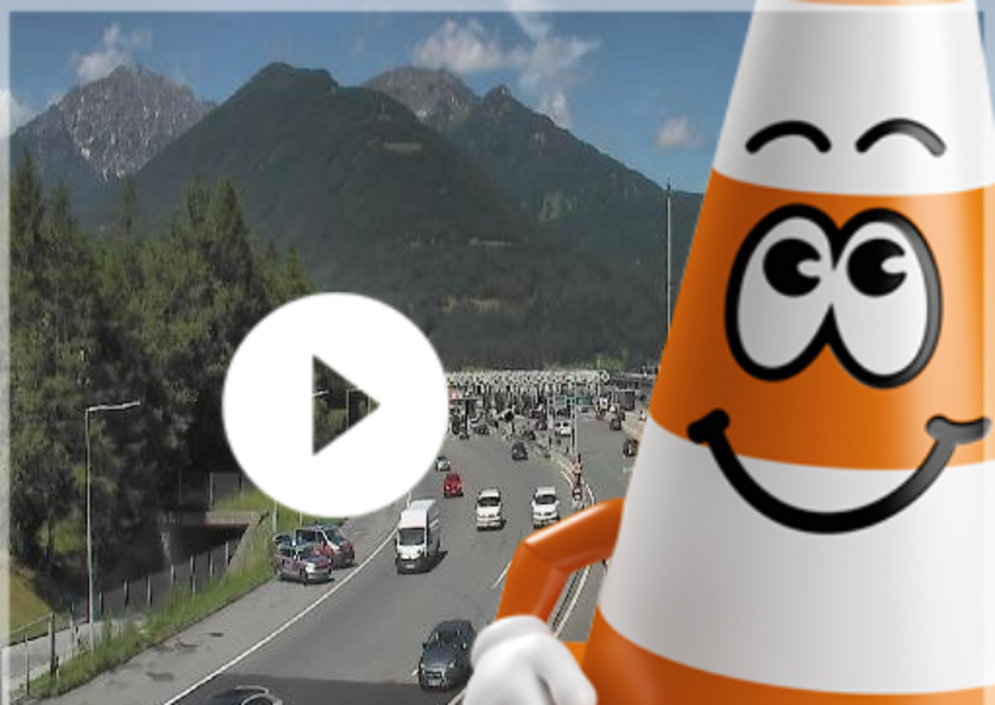Aktuelle Bilder der Verkehrskameras: A13 Brenner Autobahn von Innsbruck ...