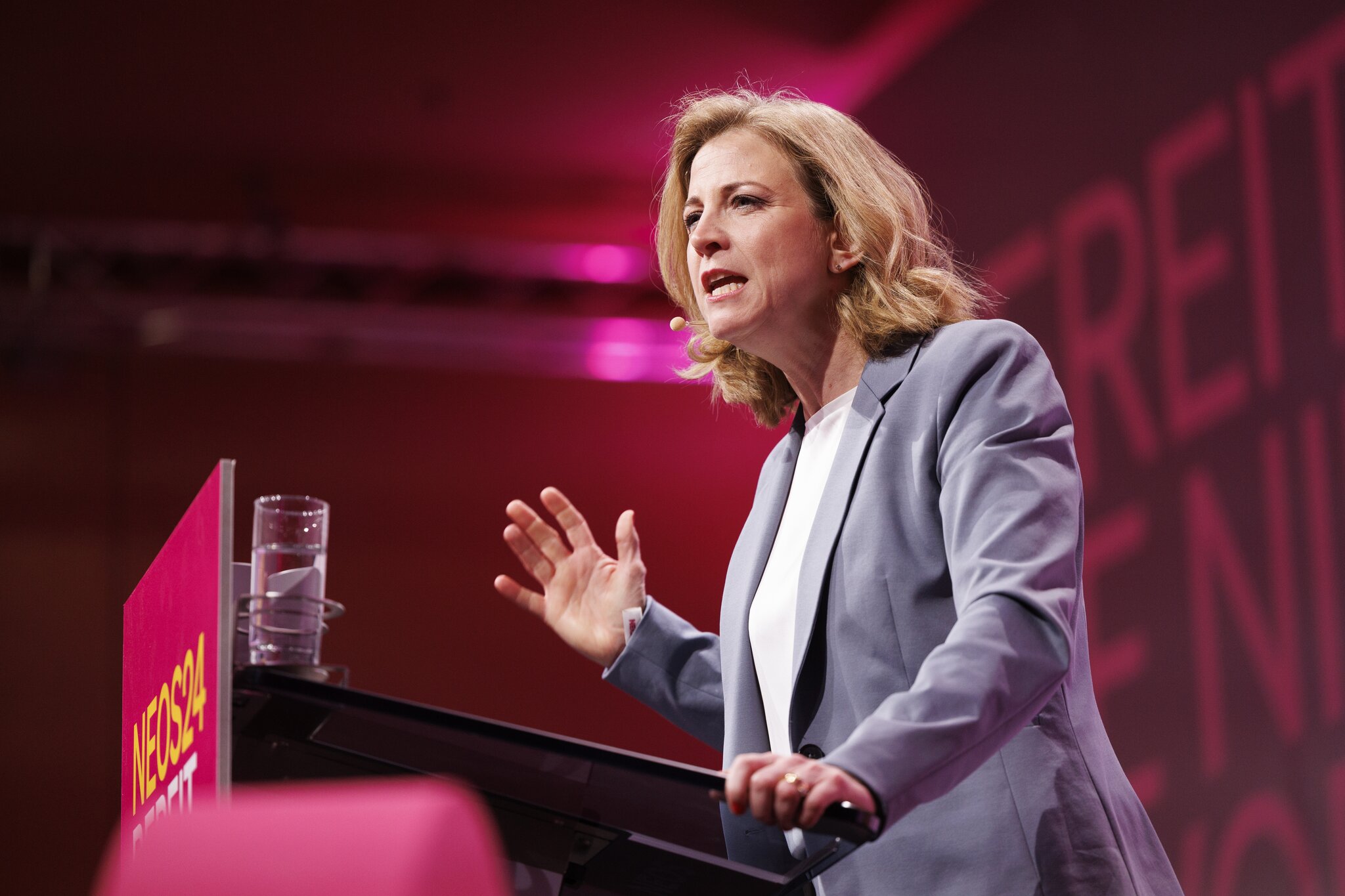 Porträt zur Wahl: Neos-Spitzenkandidatin Meinl-Reisinger gegen Populismus